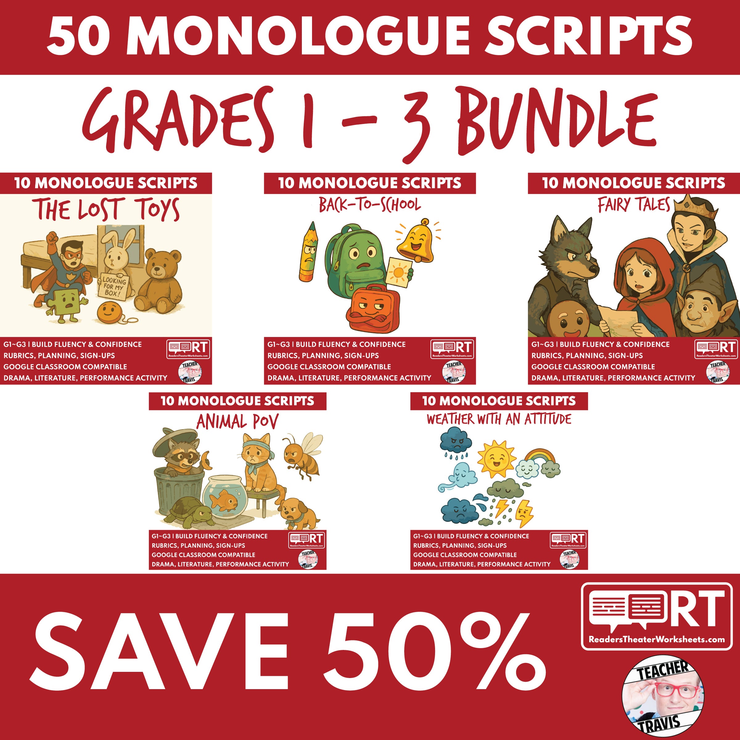 Monologues Collection of Reader’s Theater Scripts for Students – Reader ...