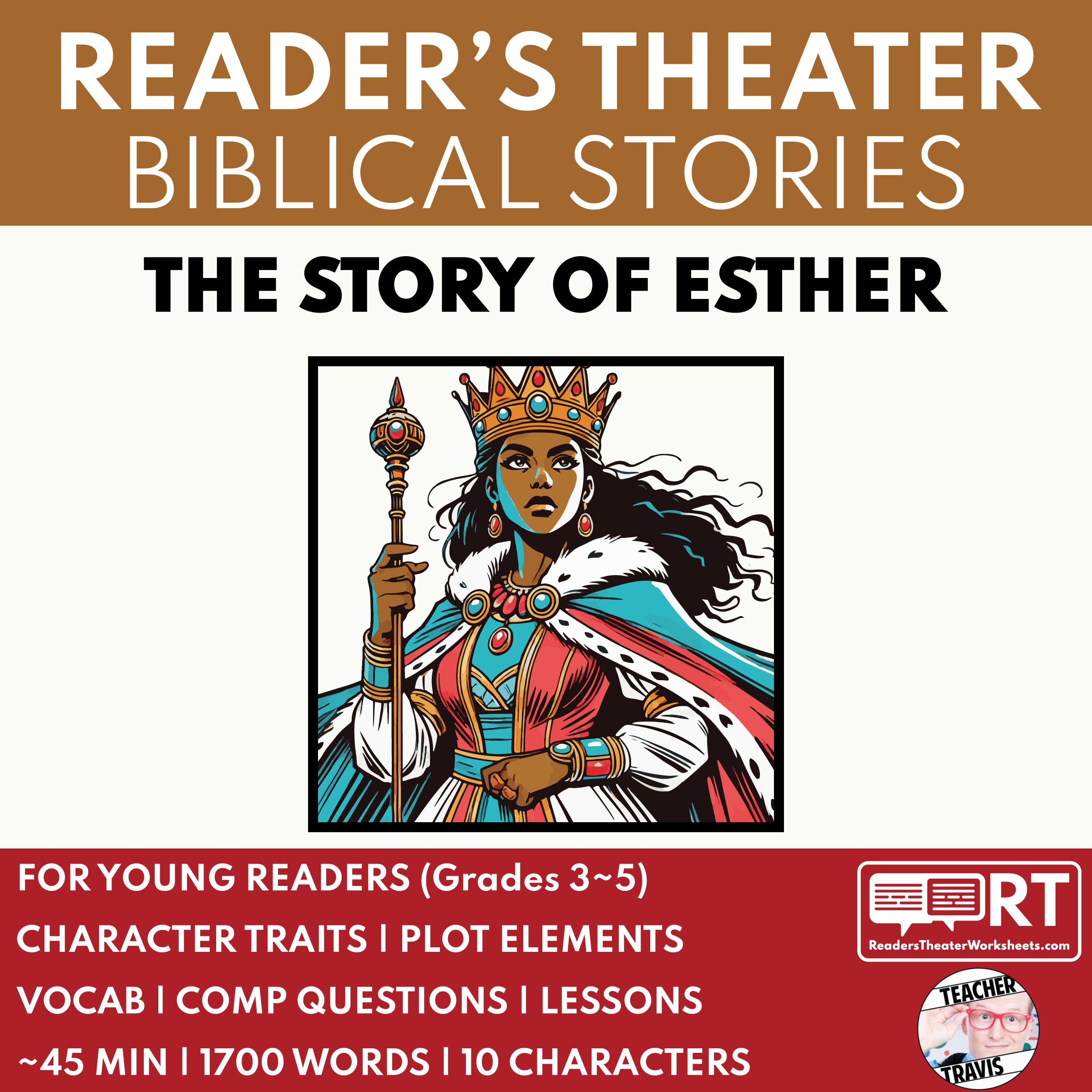 The Story of Esther Biblical Reader's Theater Script – Reader's Theater ...