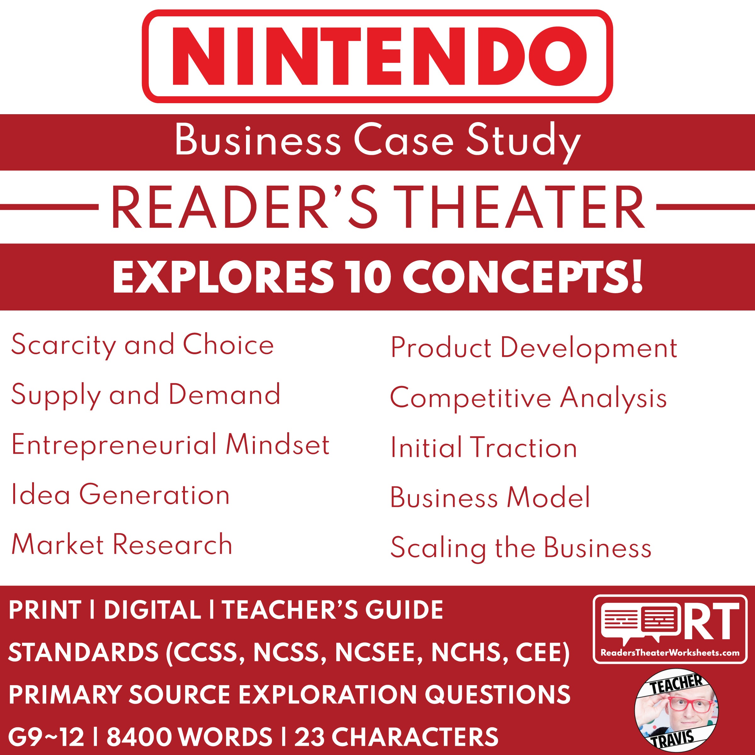 Nintendo Intro to Business Case Study | Reader’s Theater Format | Econ ...