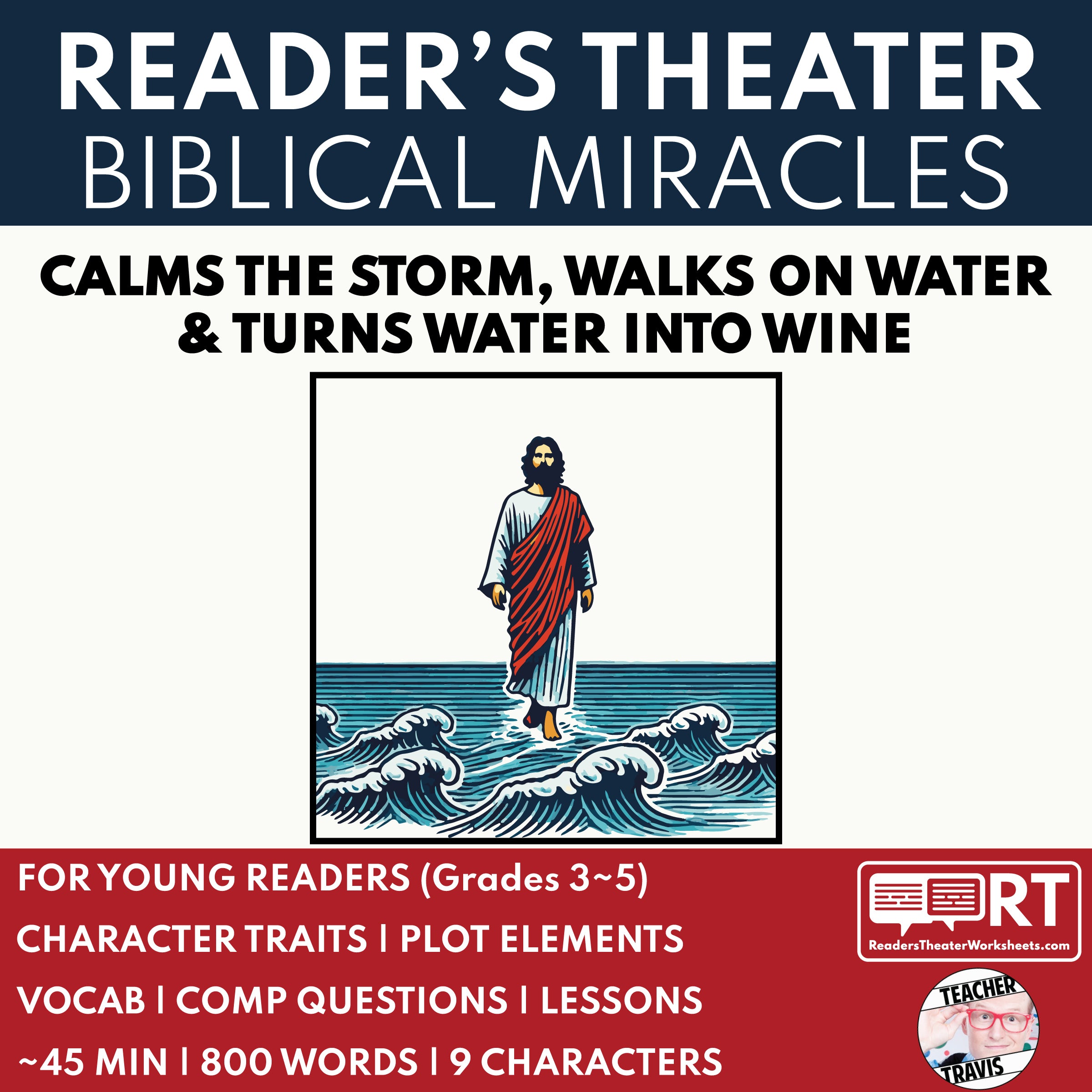 Jesus' Miracles Part 2 Biblical Reader's Theater Script – Reader's ...