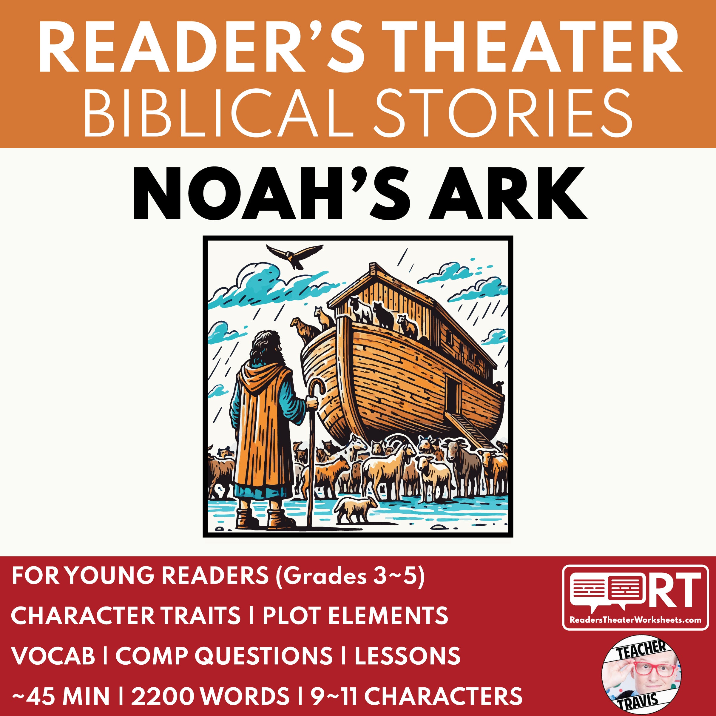 Noah's Ark Biblical Reader's Theater Script – Reader's Theater Worksheets