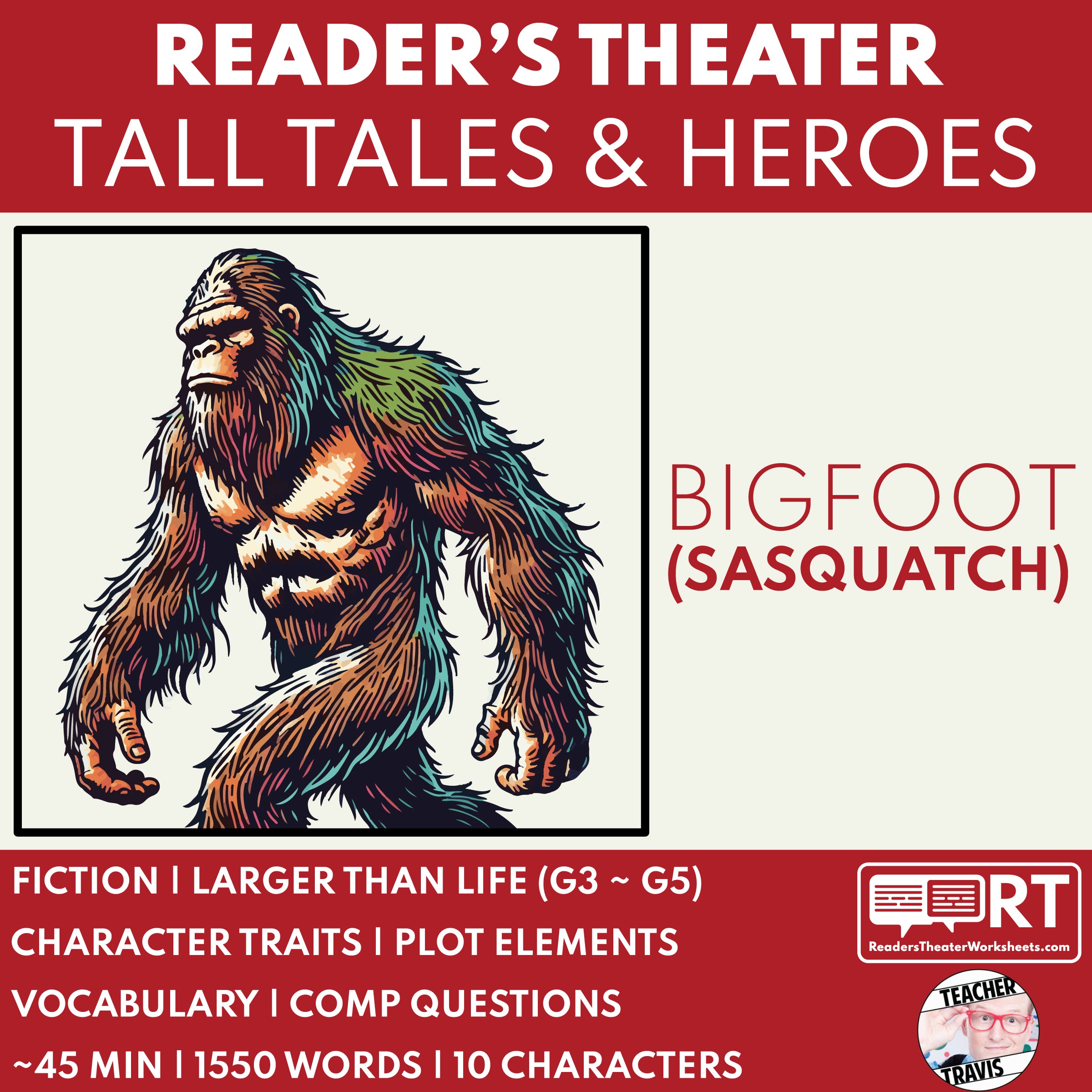 Bigfoot (Sasquatch) Readers Theater Script | American Legends & Folk H ...