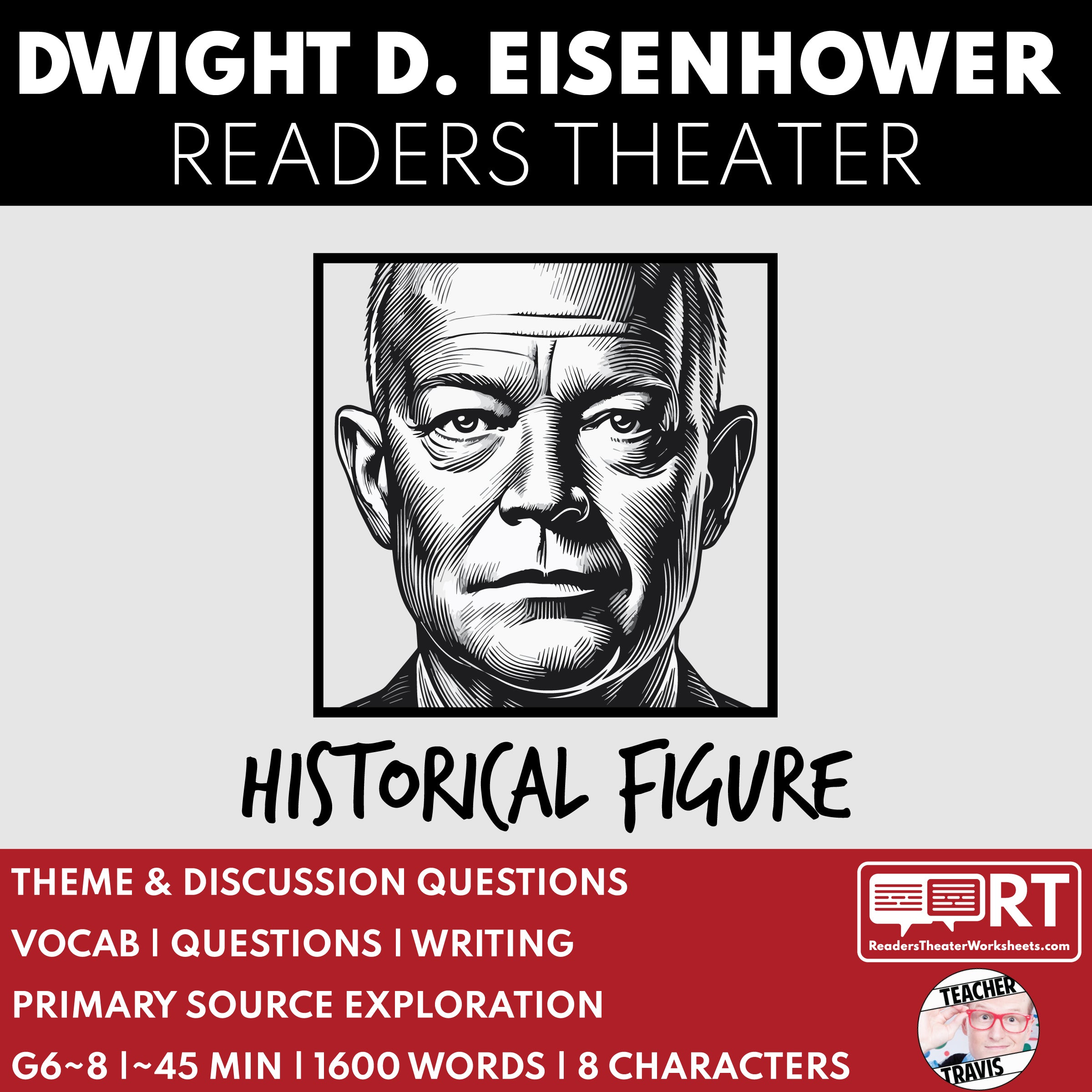Dwight D. Eisenhower U.S. President | Historical Figure Readers Theate ...