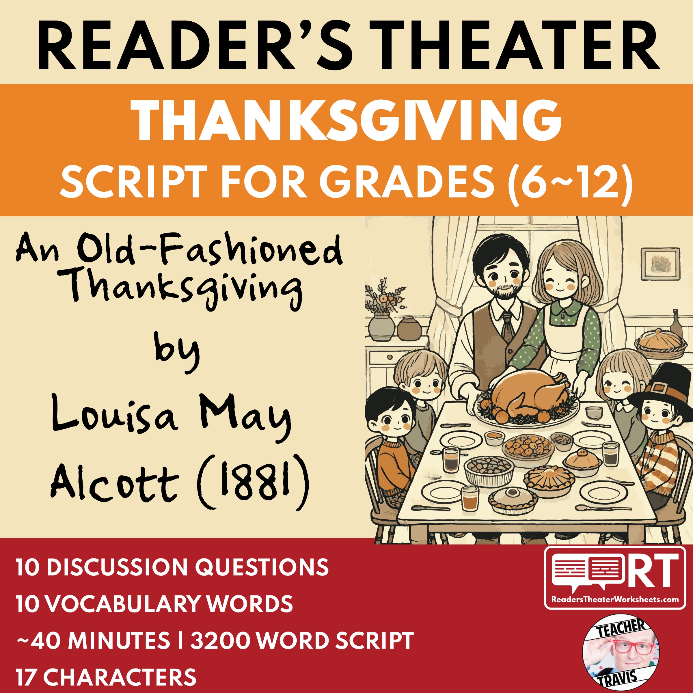 An Old-Fashioned Thanksgiving | Reader's Theater Script – Reader's ...