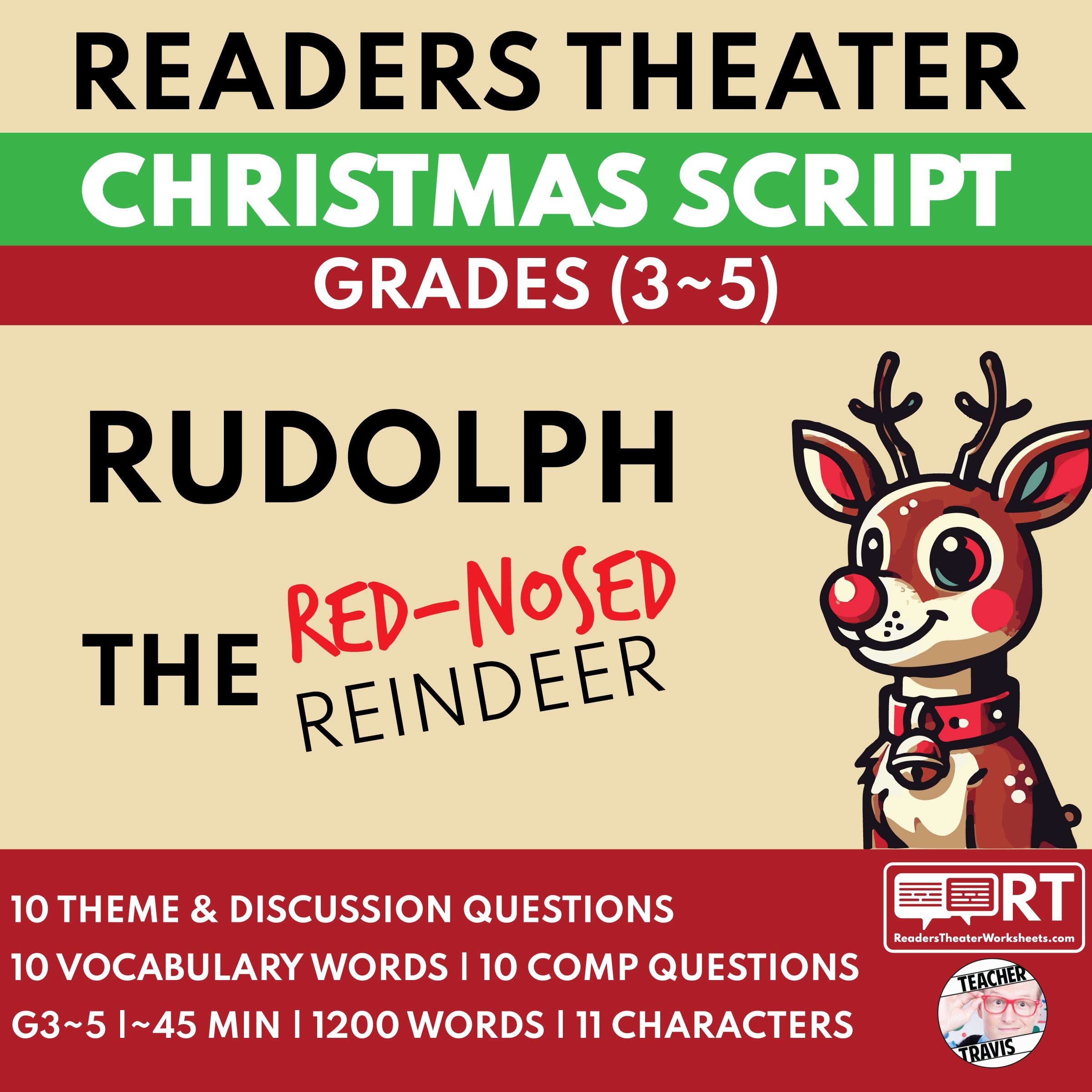 Rudolph the Red-Nosed Reindeer - The Misfit Hero | Christmas Reader's ...