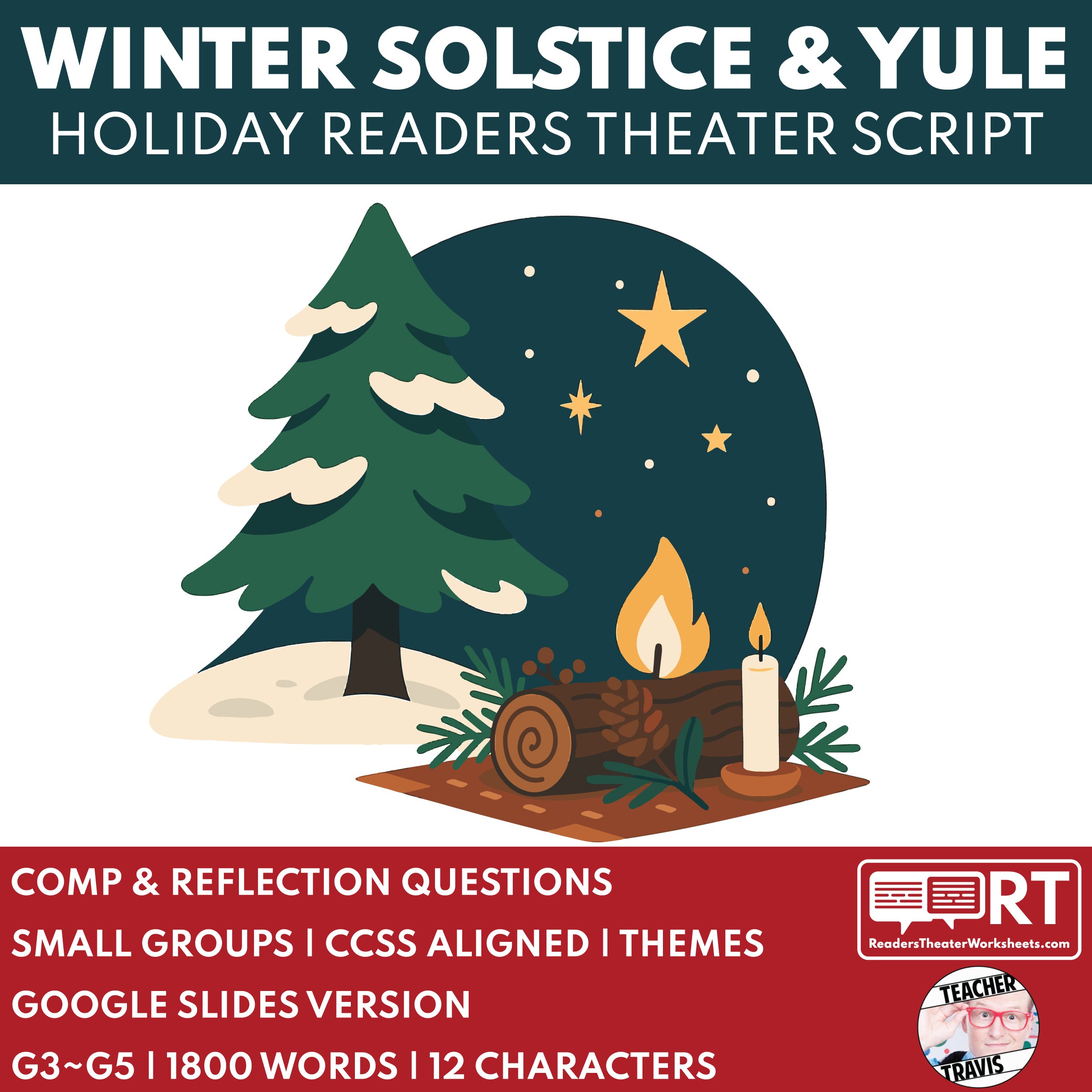 The Winter Solstice & Yule Holiday Readers Theater Script for Grades 3 ...