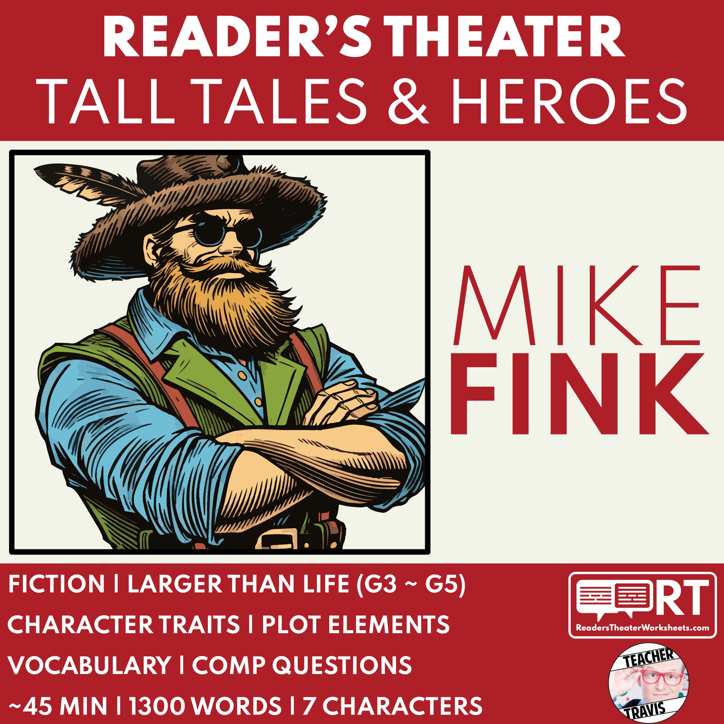 Mike Fink Readers Theater Script | American Legends & Folk Heroes ...