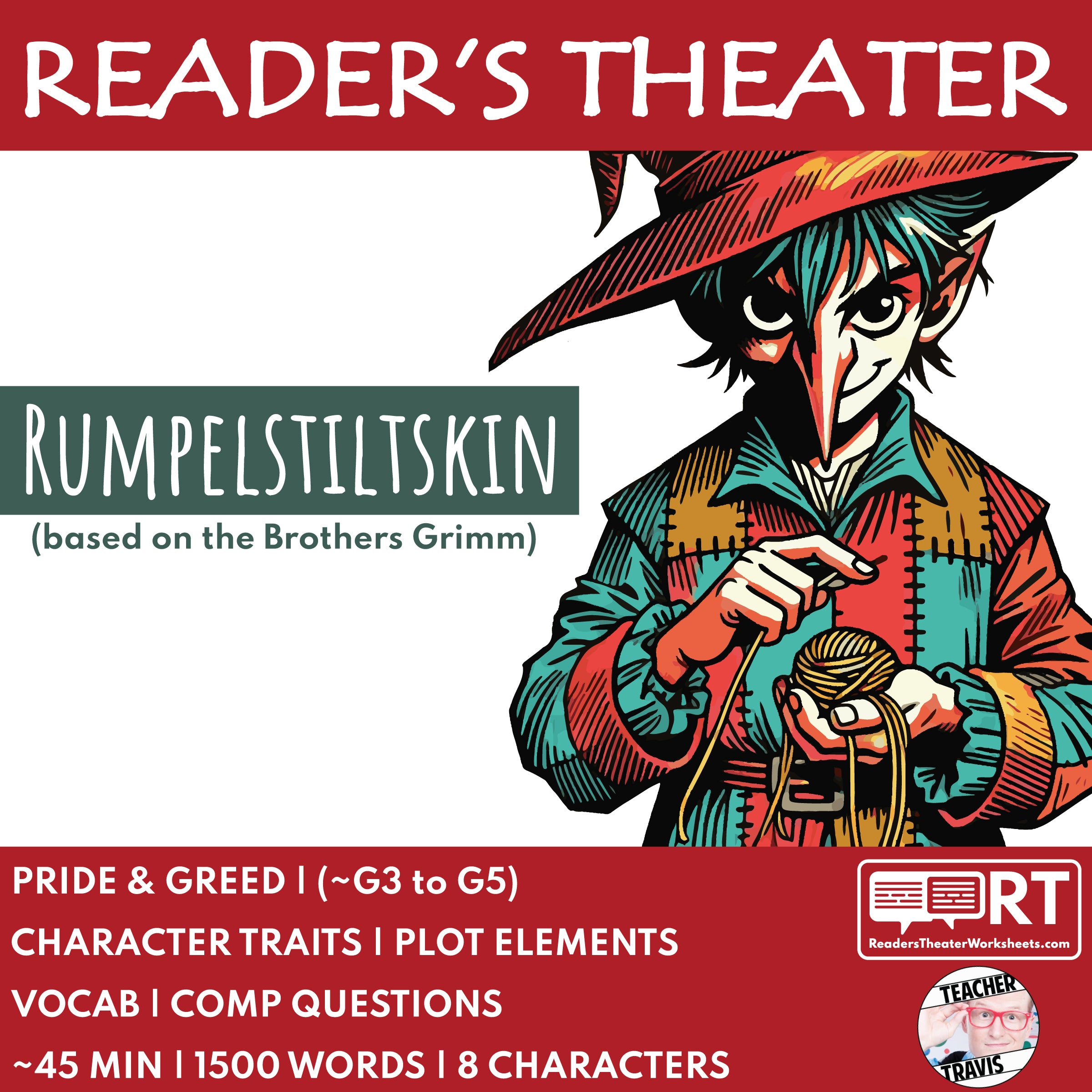 Rumpelstiltskin | Reader's Theater Script | Brothers Grimm – Reader's ...
