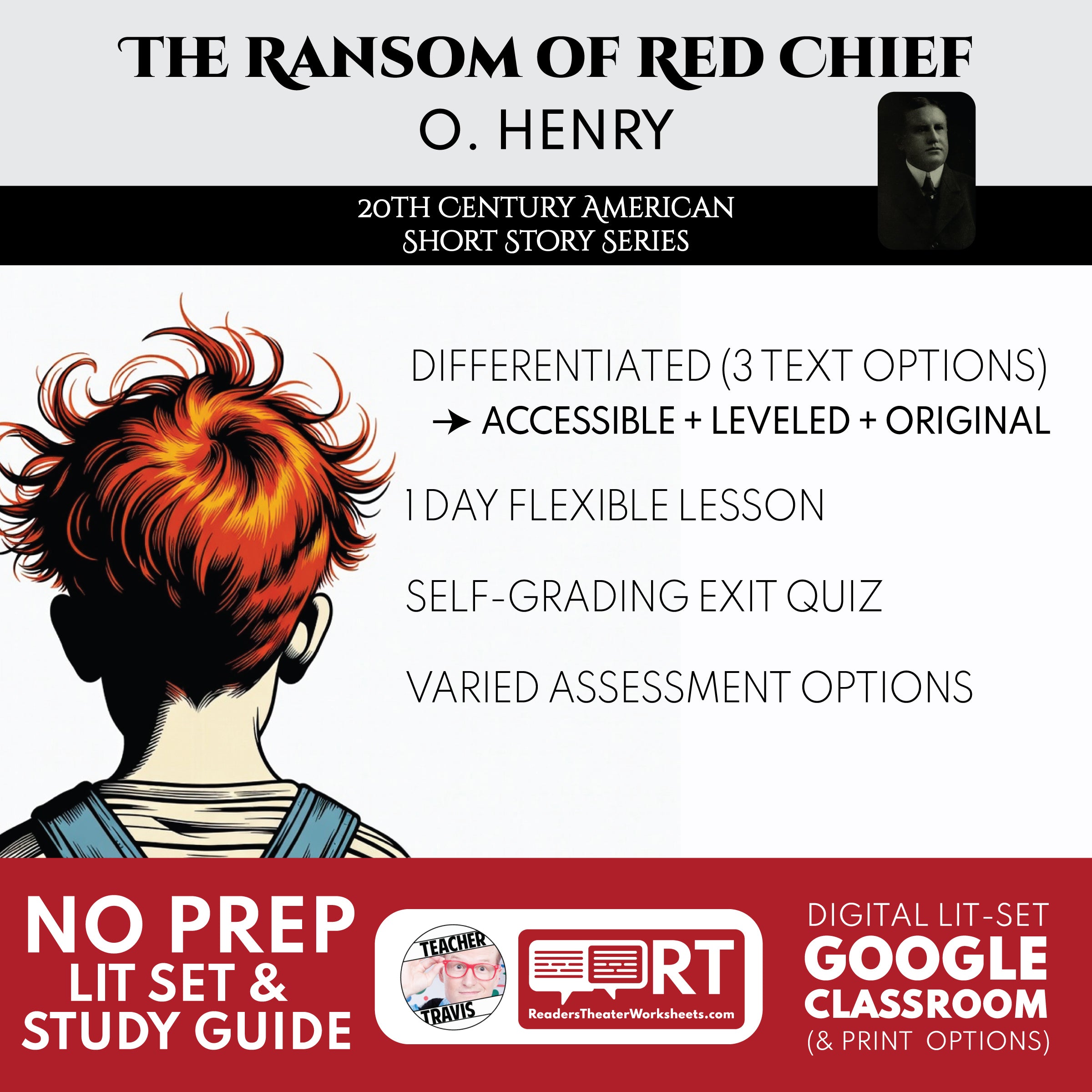 The Ransom of Red Chief Differentiated Short Story Analysis for ELA ...