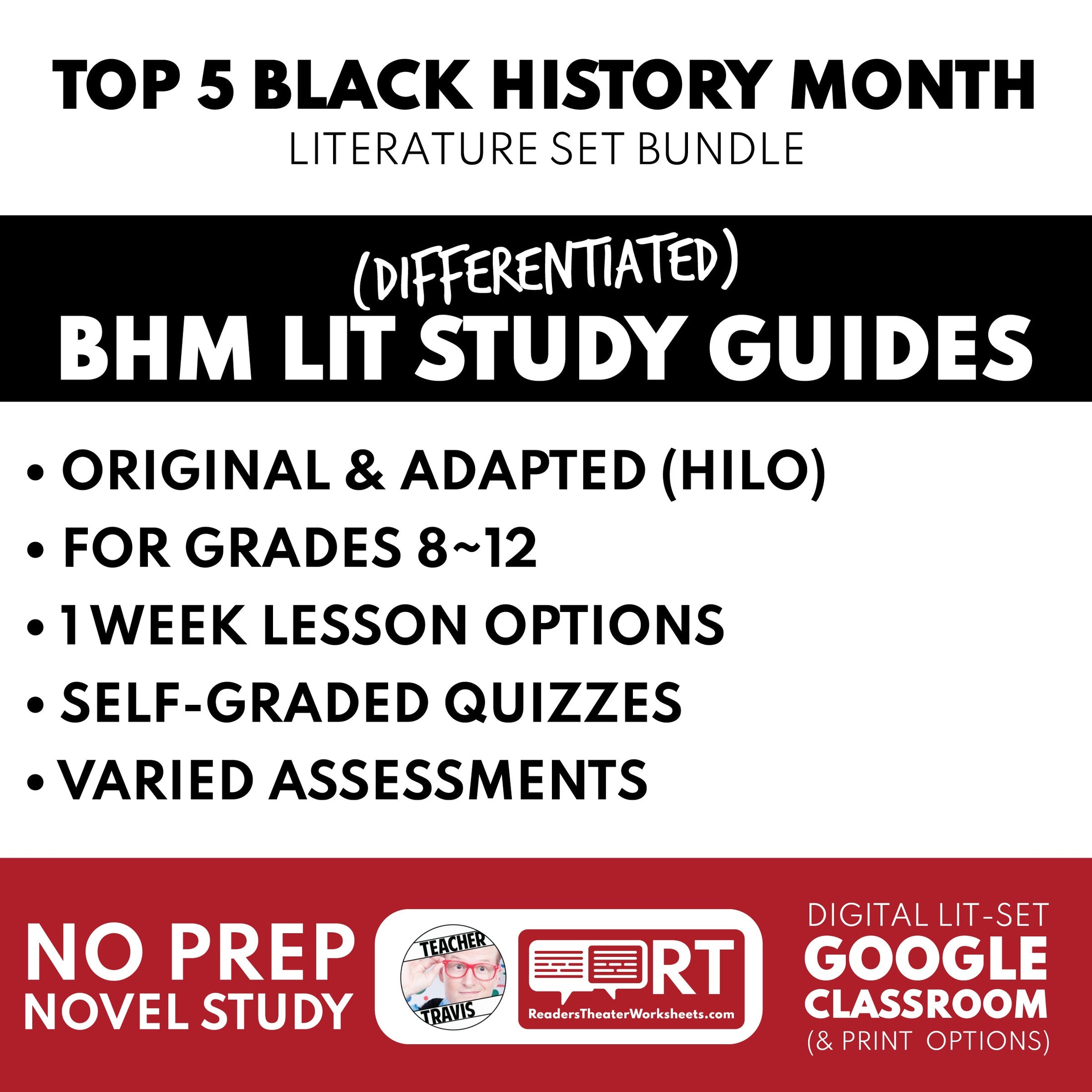 Black History Month Reading Passages for High School: 5 Memoirs with B ...