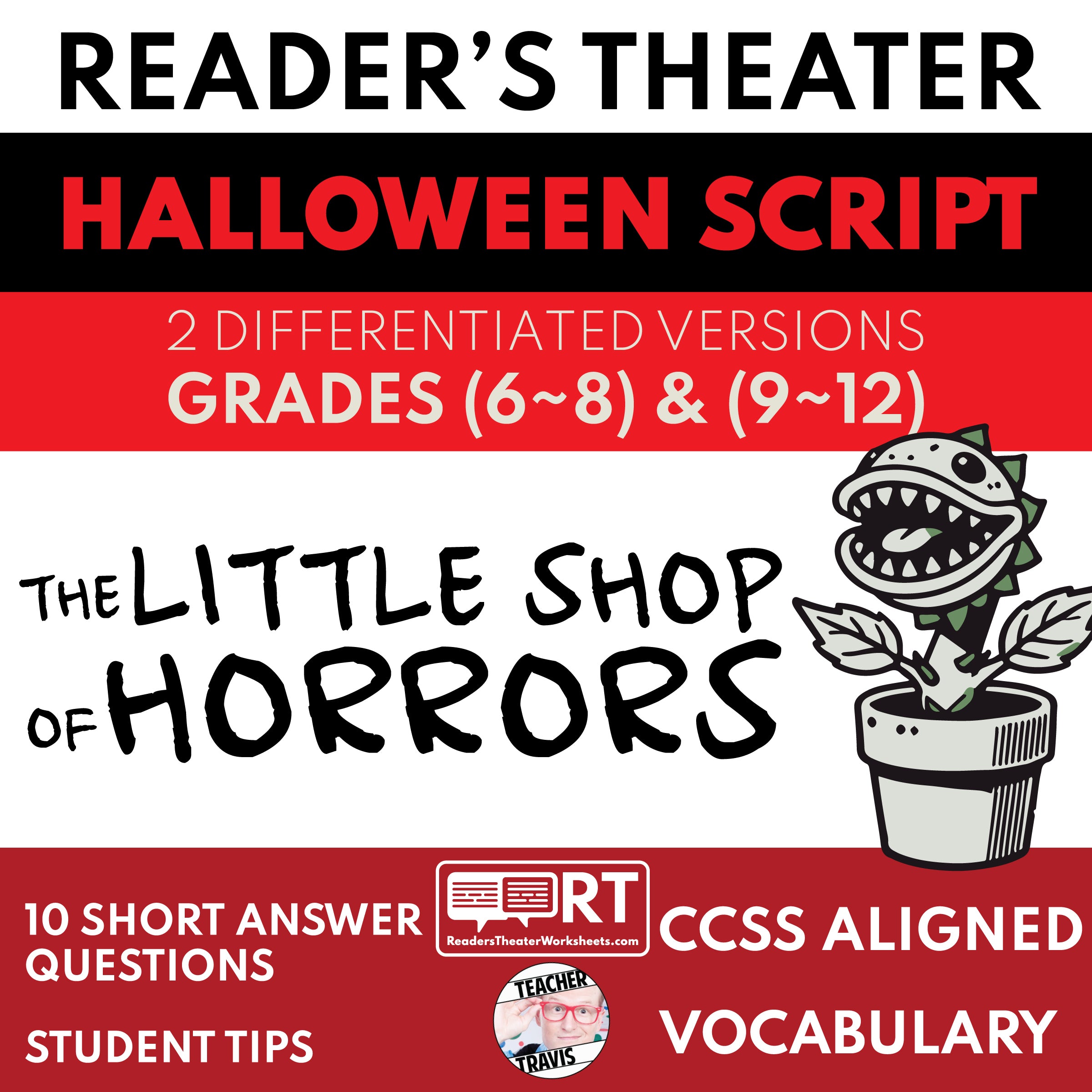 Halloween Collection of Reader’s Theater Scripts for Students – Reader ...
