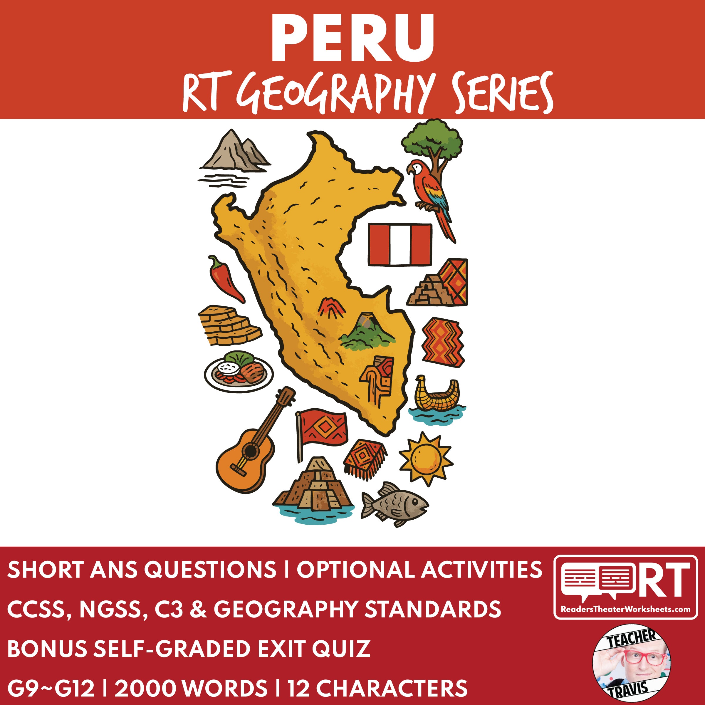 Peru Readers Theater Script | Geography & Social Studies Class – Reader's Theater Worksheets