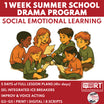 One-Week SEL Readers Theater Summer Drama Program | Grades 3-5 Readers ...