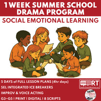 One-Week SEL Readers Theater Summer Drama Program | Grades 3-5 Readers ...