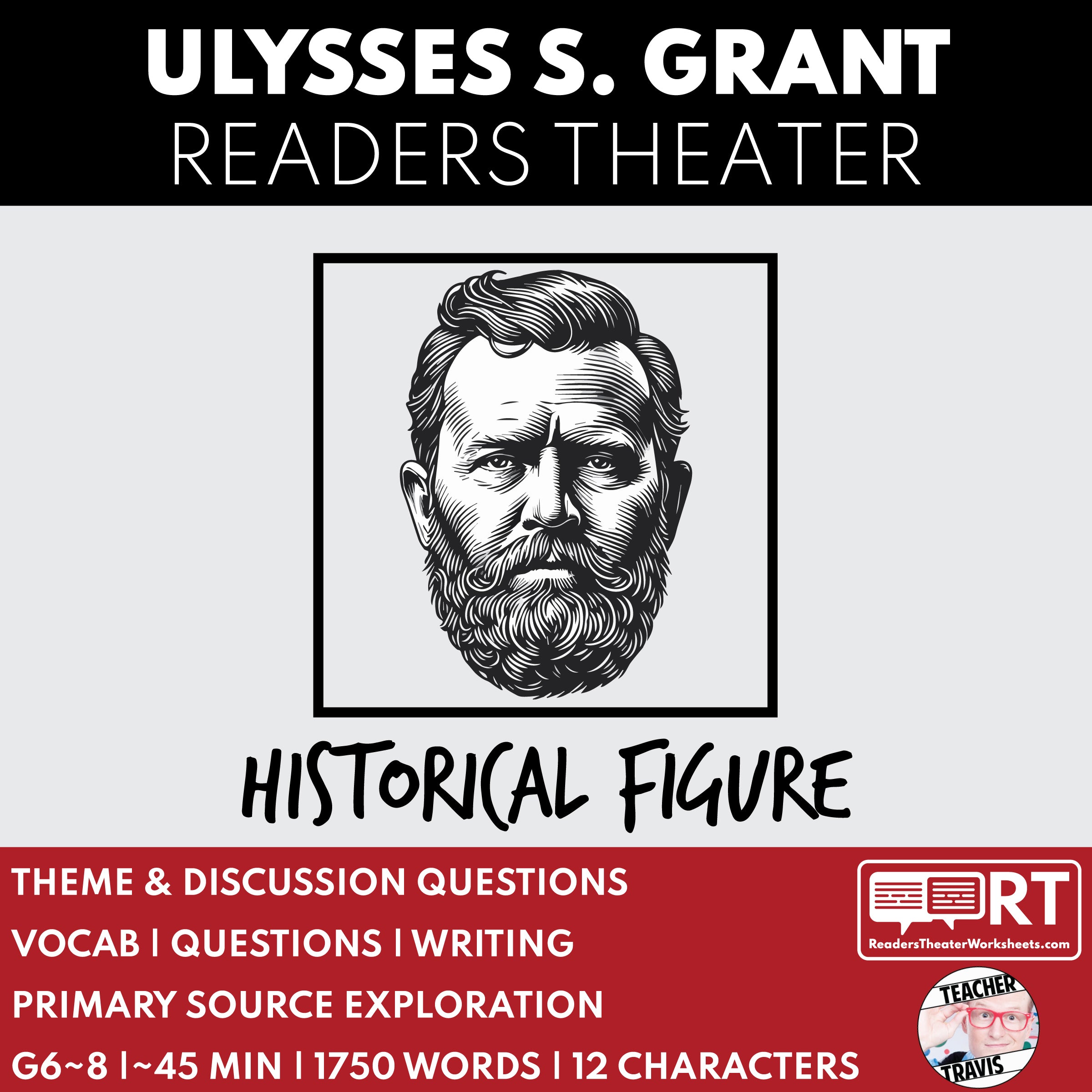 Ulysses S. Grant U.S. President | Historical Figure Readers Theater Sc ...