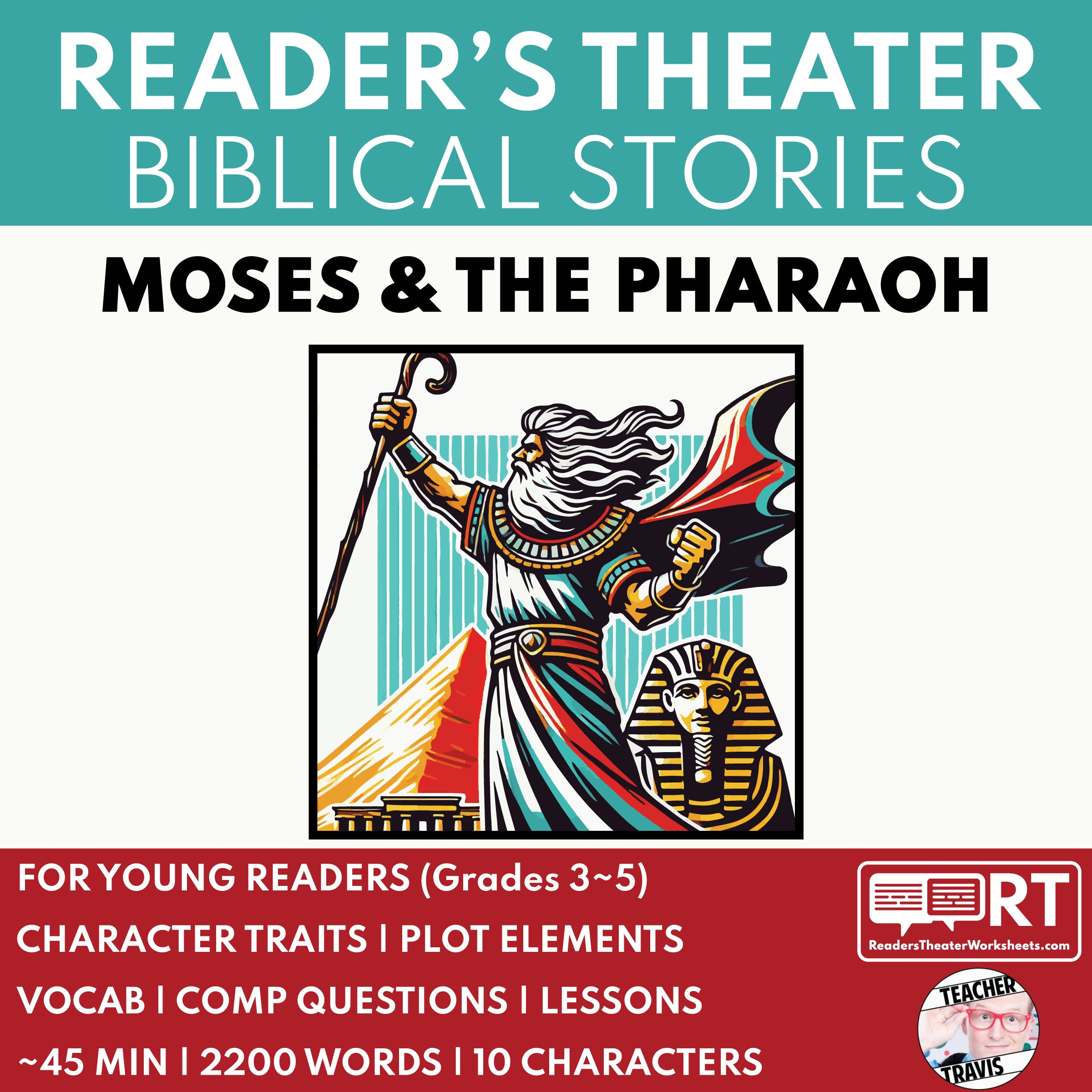 Moses and the Pharaoh Biblical Reader's Theater Script – Reader's ...