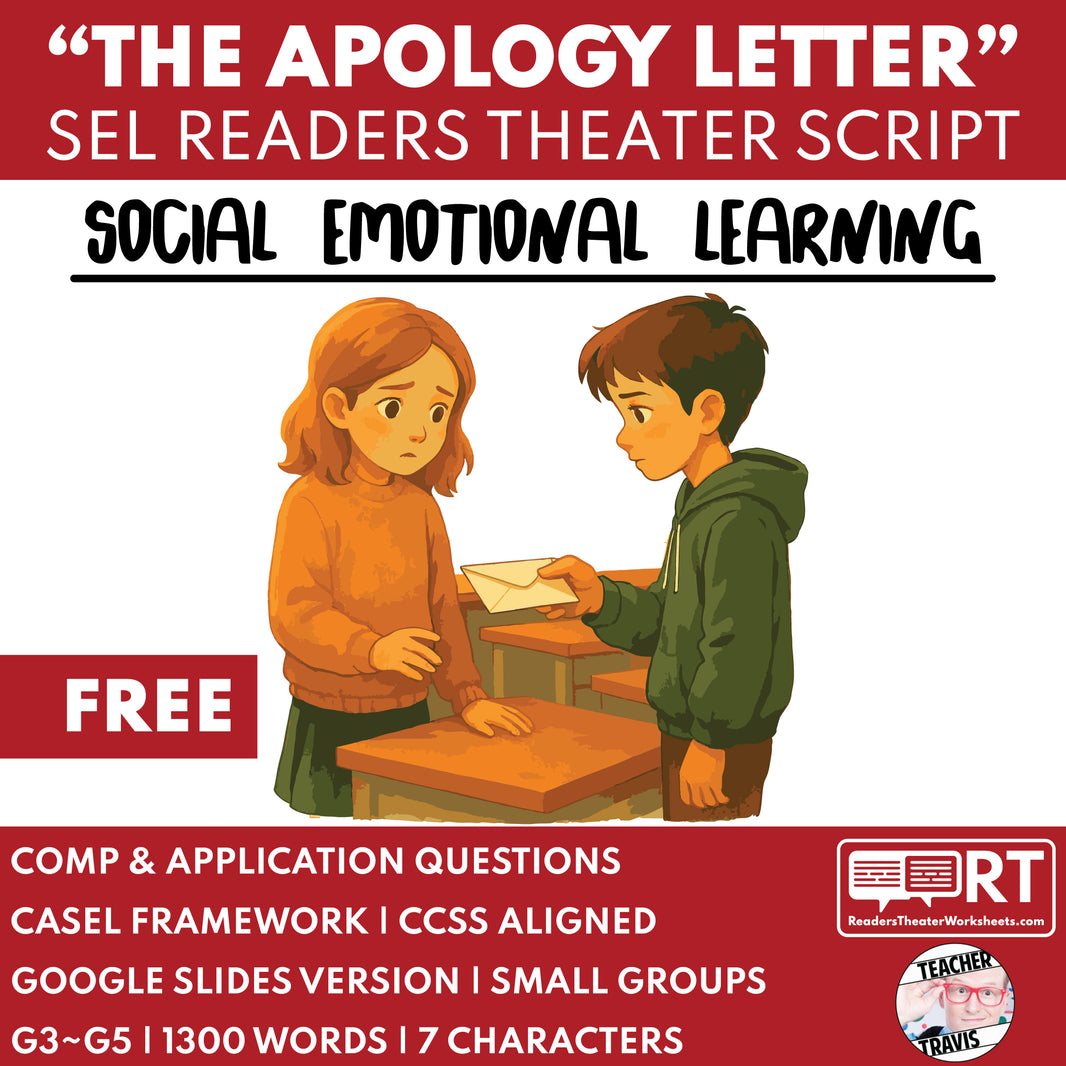 100% FREE – Reader's Theater Worksheets
