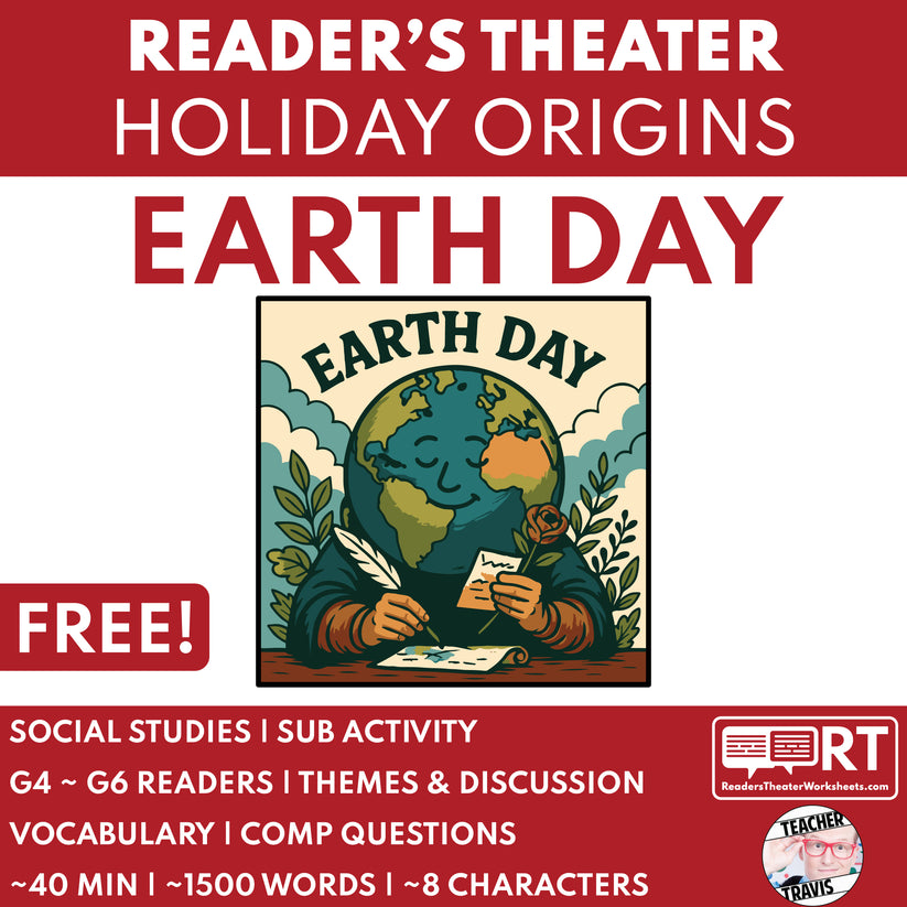 Earth Day Readers Theater Script | Holiday Origins Series – Reader's ...