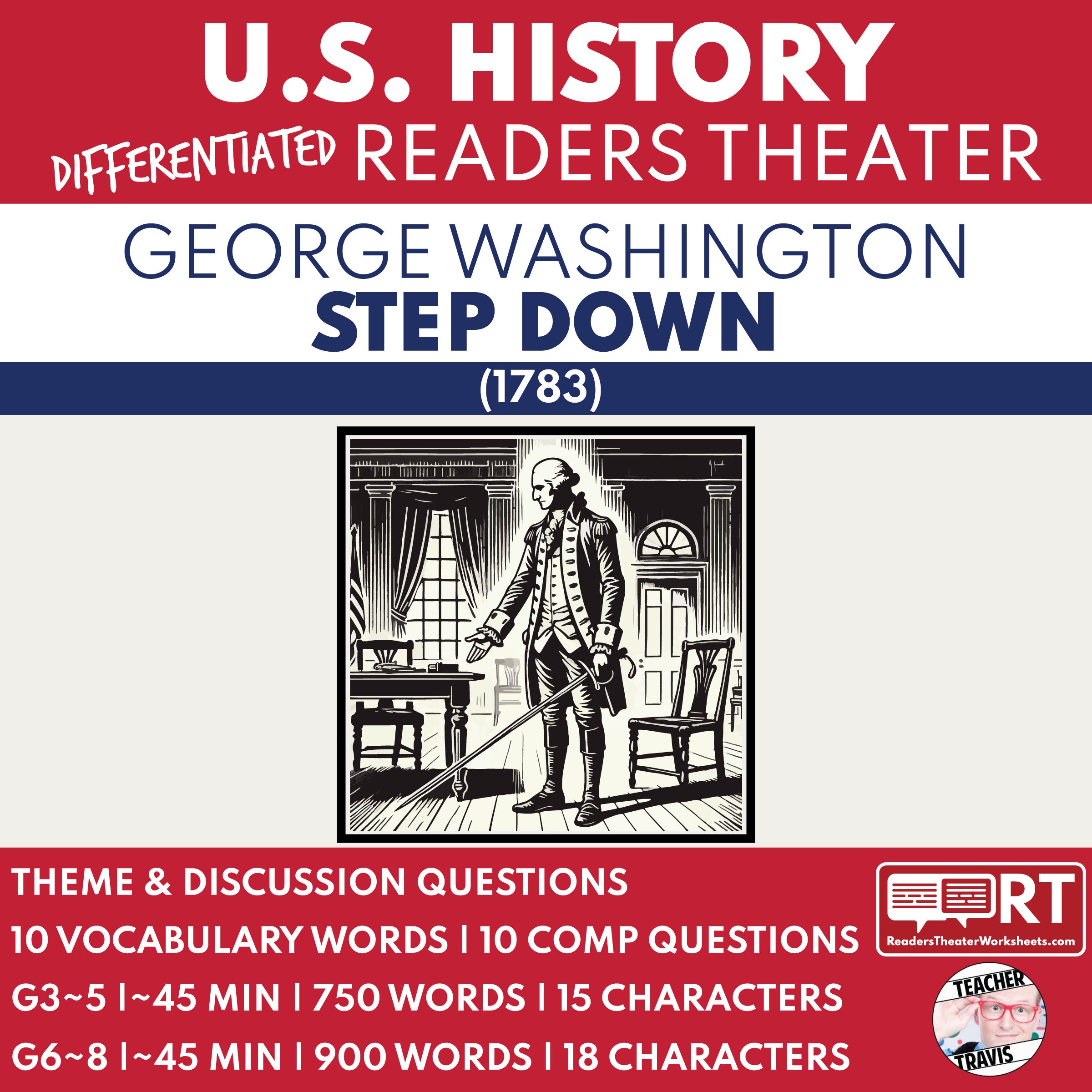 George Washington Steps Down | U.S. History Readers Theater Script ...