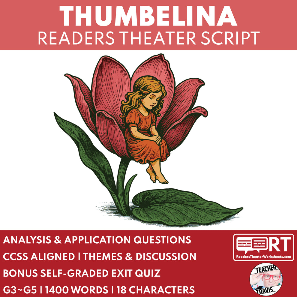 Thumbelina Readers Theater Script for Grades 3 to 5 – Reader's Theater ...