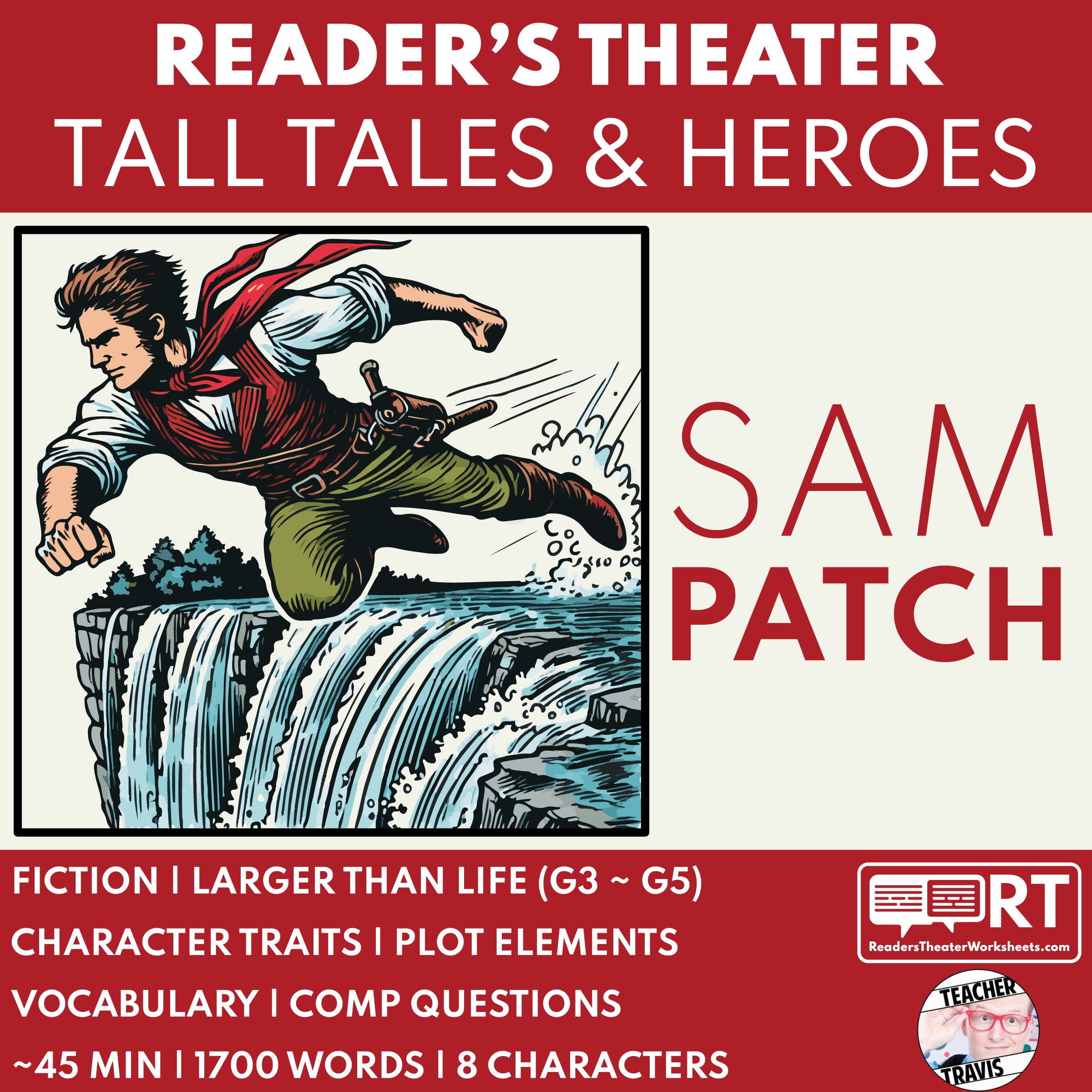 Sam Patch Readers Theater Script | American Tall Tales – Reader's ...