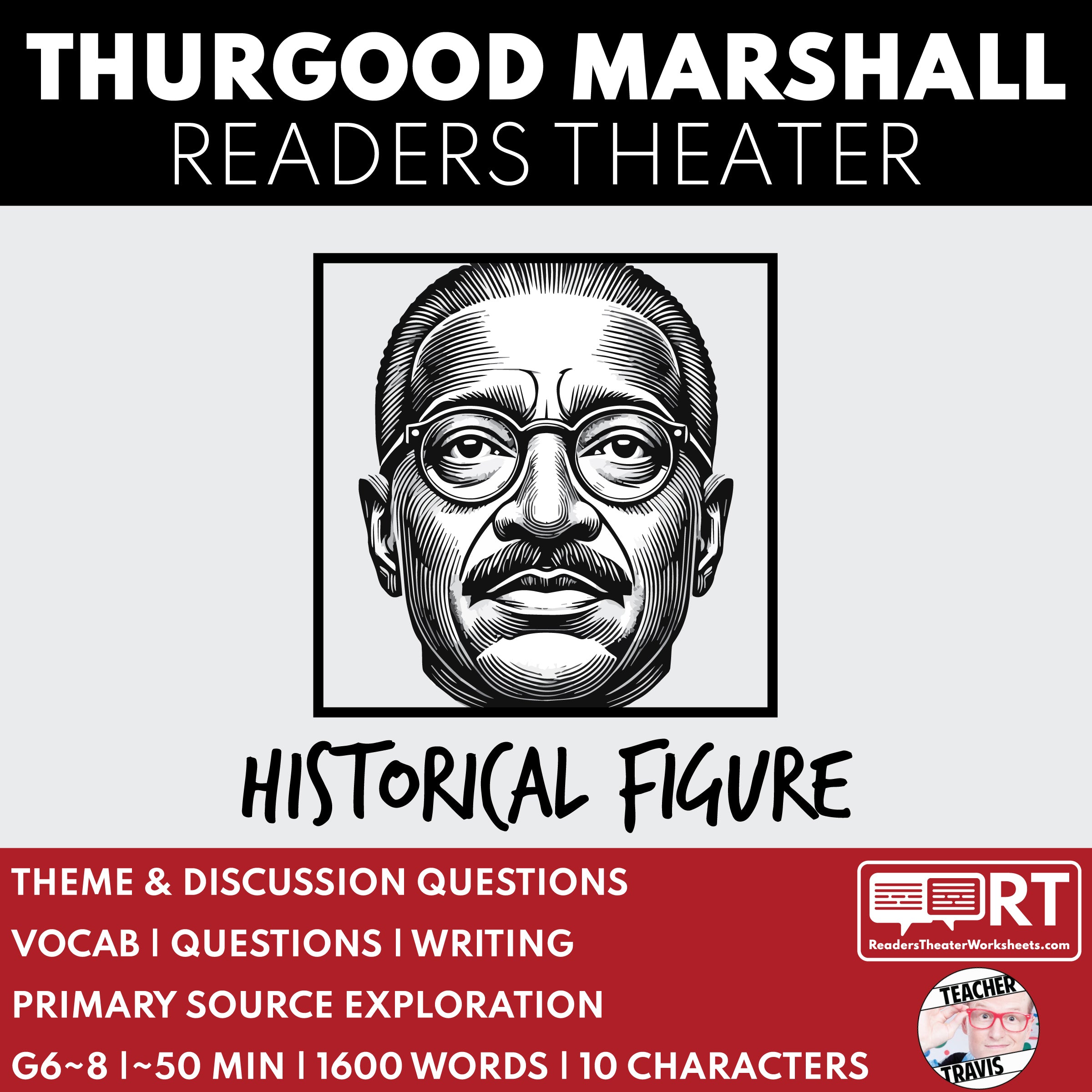 Thurgood Marshall | Civil Rights Leader | Readers Theater Script ...