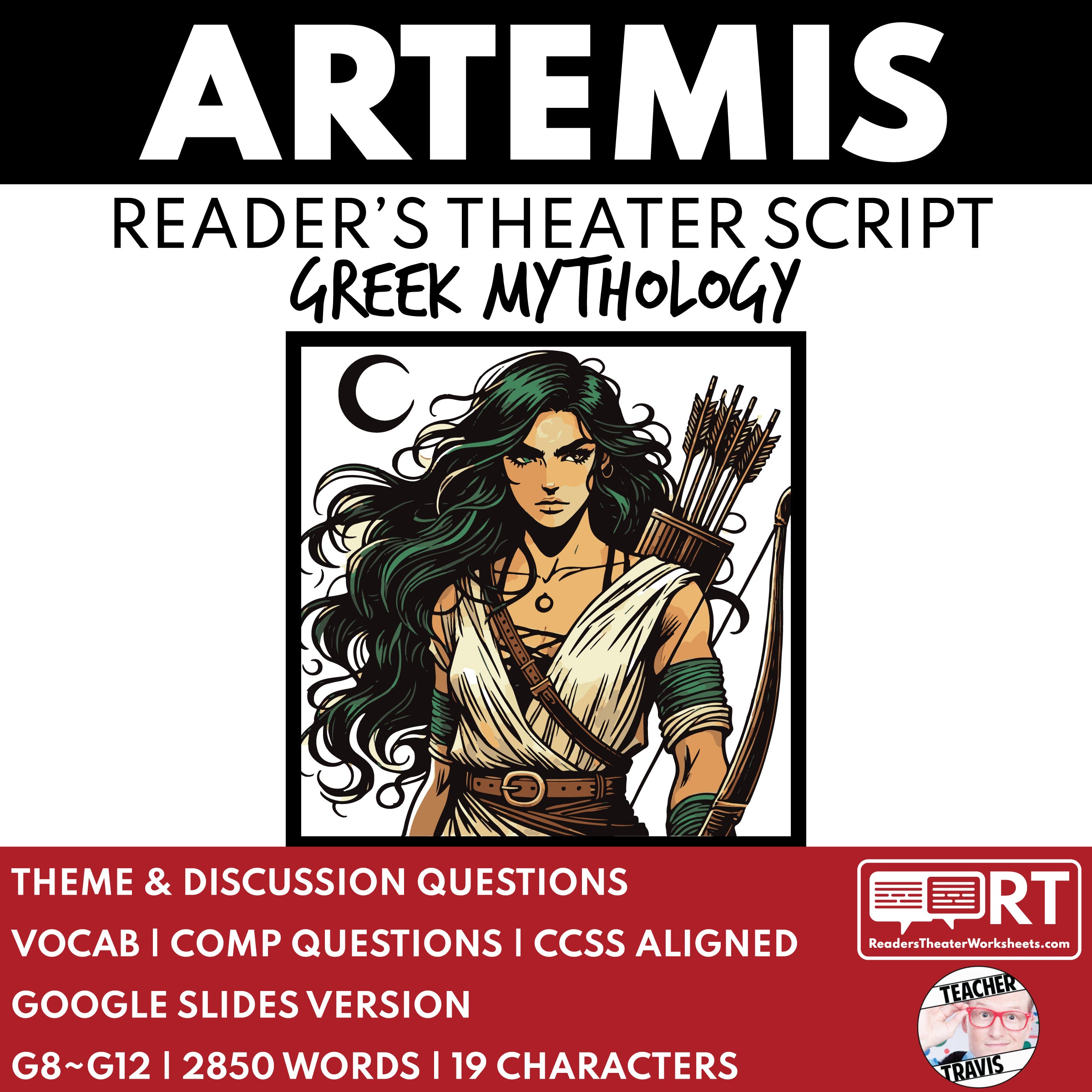 Artemis Reader's Theater Script | The Olympians | Greek Mythology ...