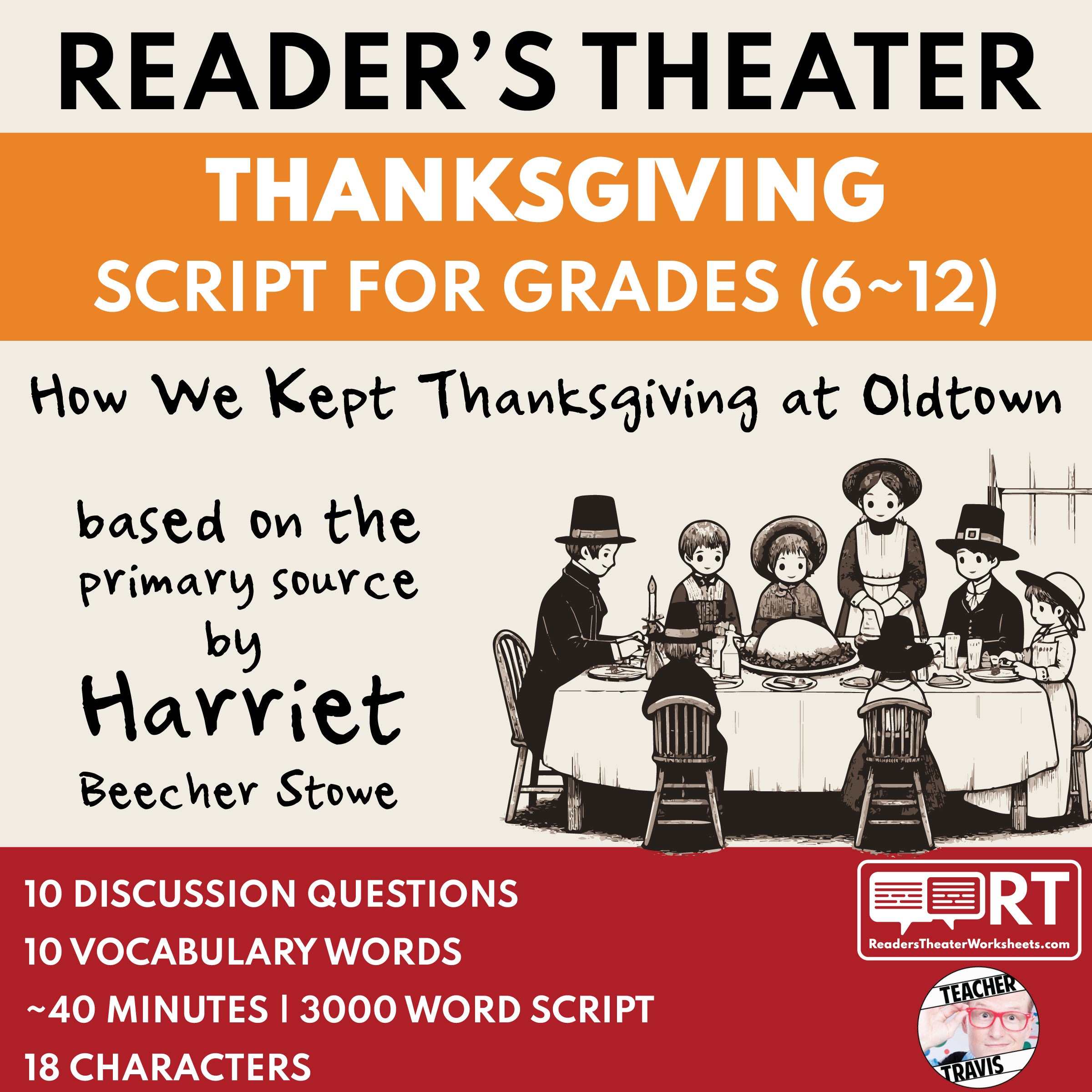 Thanksgiving Collection of Reader’s Theater Scripts for Students ...
