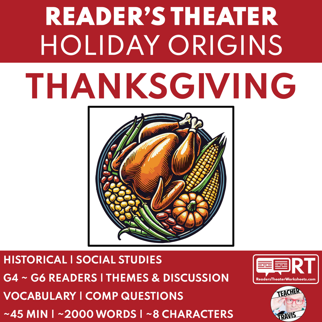 Thanksgiving Collection of Reader’s Theater Scripts for Students ...