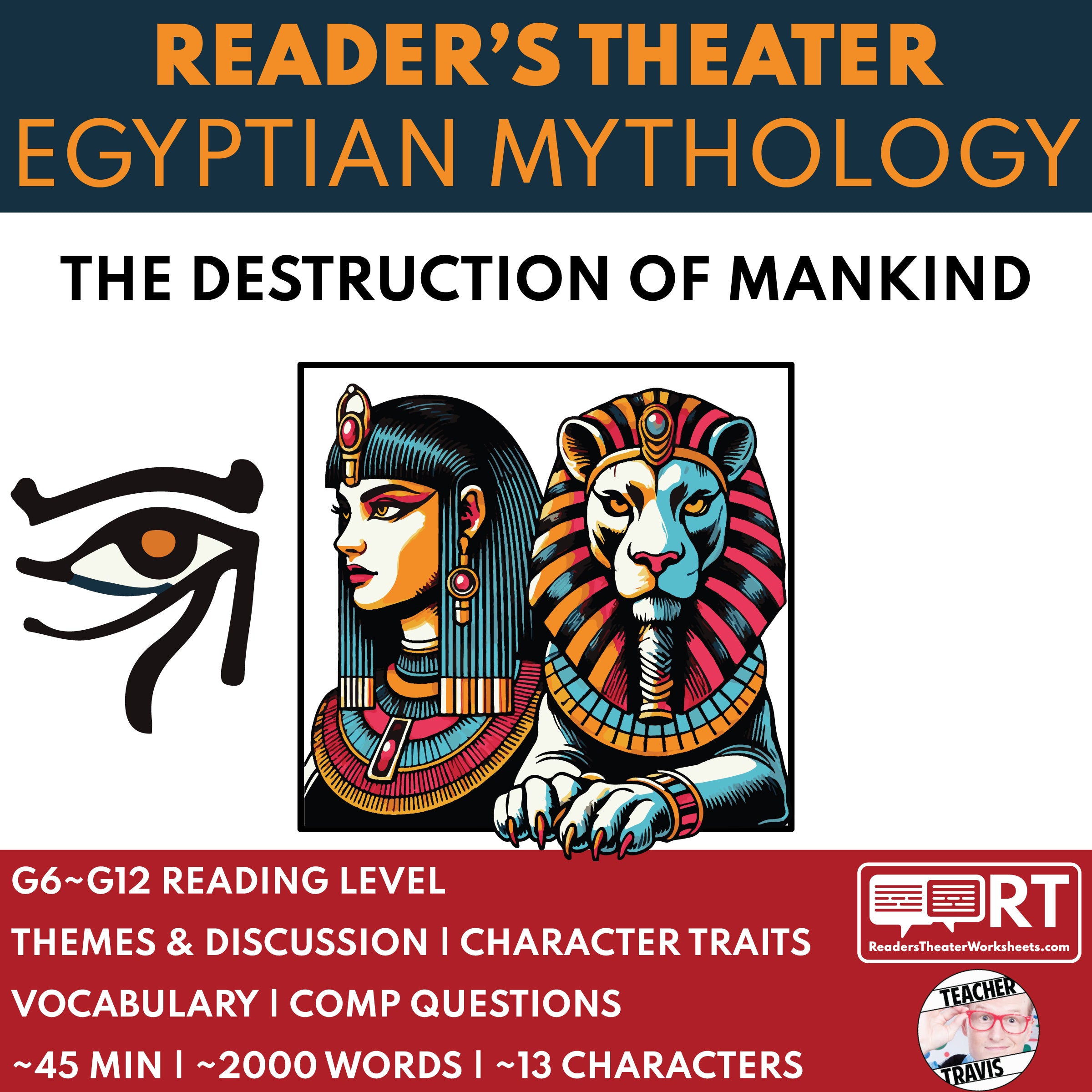 The Destruction of Mankind | Reader’s Theater Script | Egyptian Mythol ...
