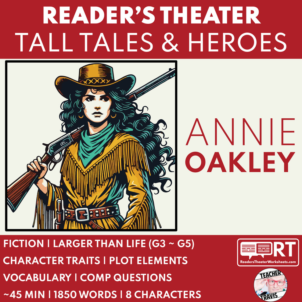 Annie Oakley Readers Theater Script | American Tall Tales – Reader's ...