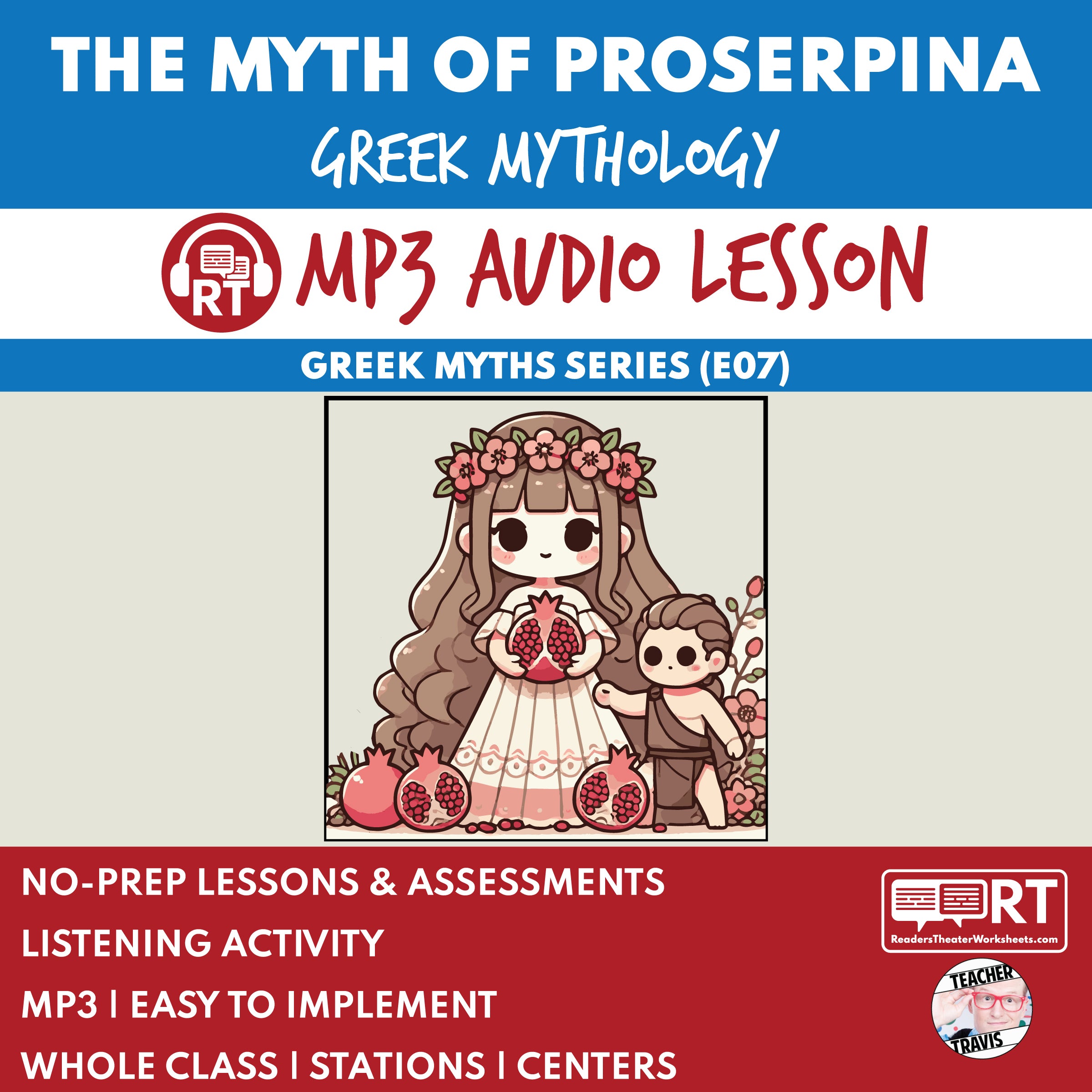 Greek Myths Series Audio Lesson E07 The Myth of Proserpina | Greek ...