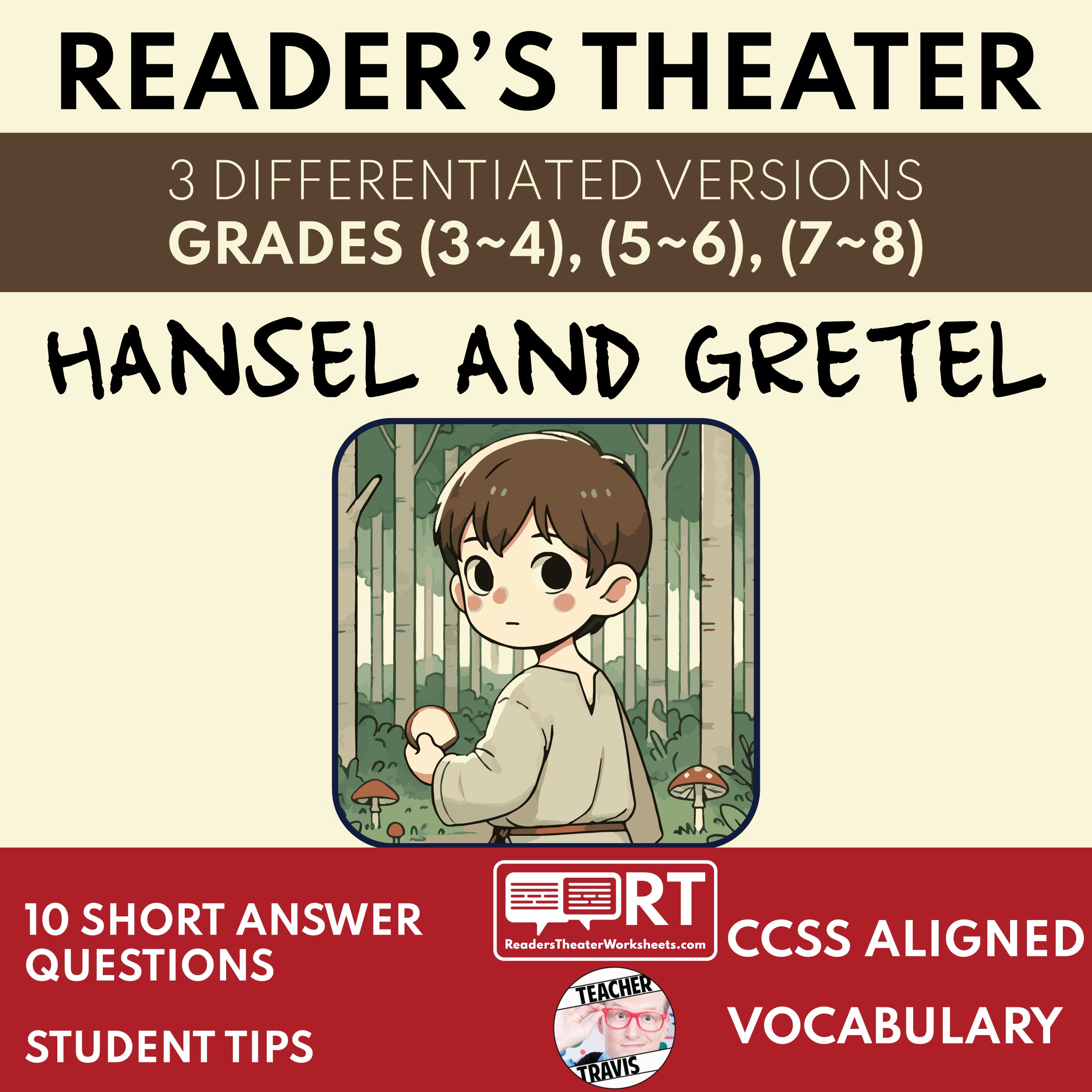 Hansel and Gretel Reader's Theater Script | Differentiated – Reader's ...