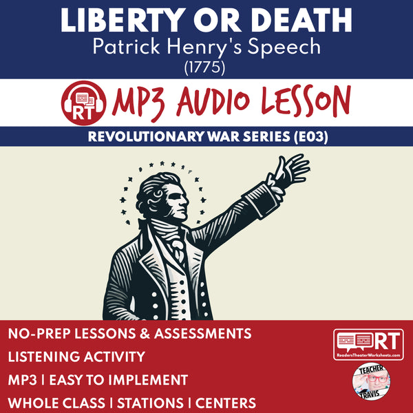 Liberty or Death: Patrick Henry’s Speech — Revolutionary War Audio ...
