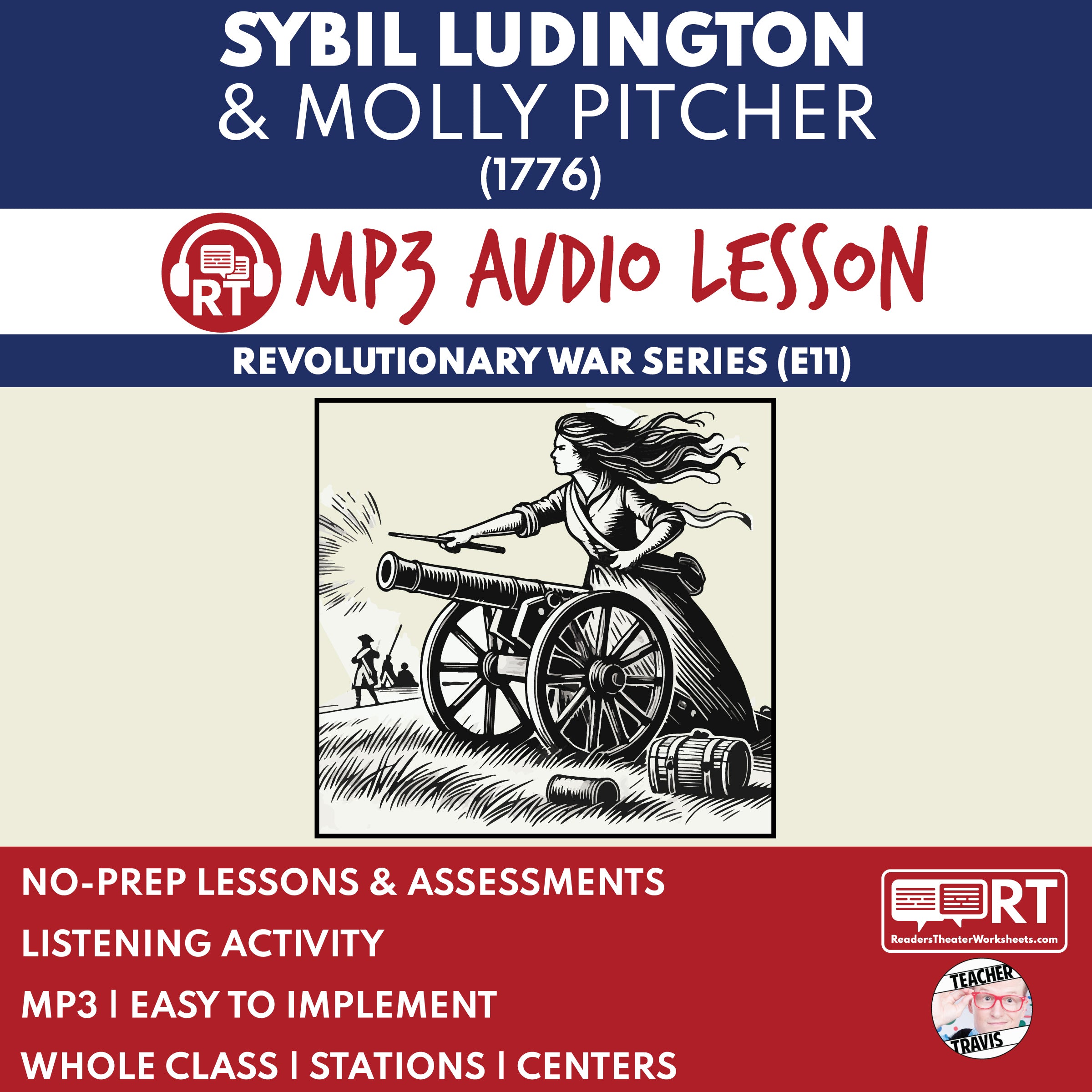 Sybil Ludington and Molly Pitcher (1777) — Revolutionary War Audio ...