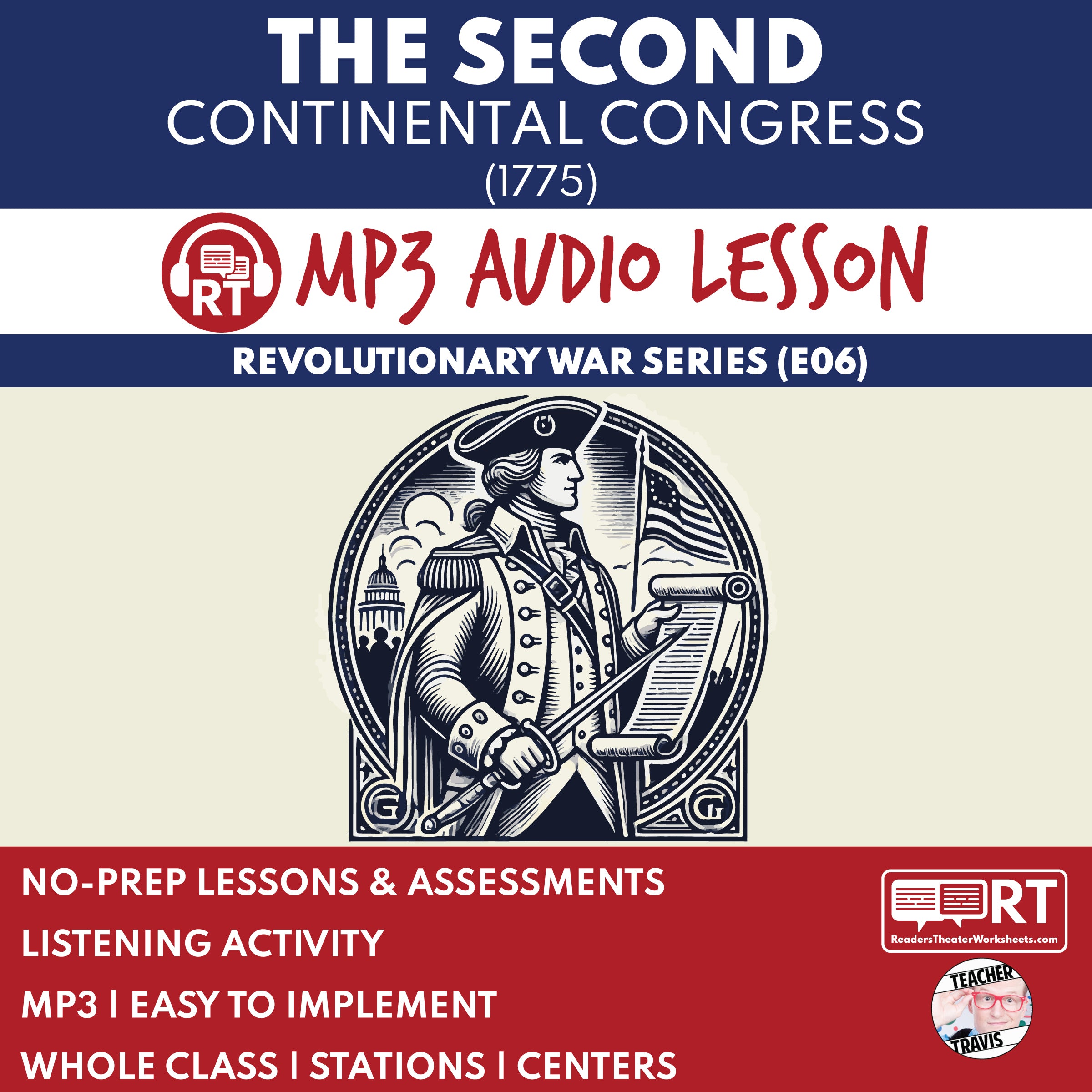 The Second Continental Congress (1775) — Revolutionary War Audio Lesson ...