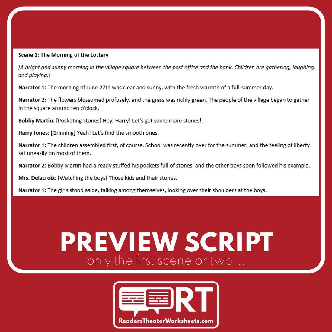 Frankenstein Reader's Theater Script (Short ~15min) – Reader's Theater ...