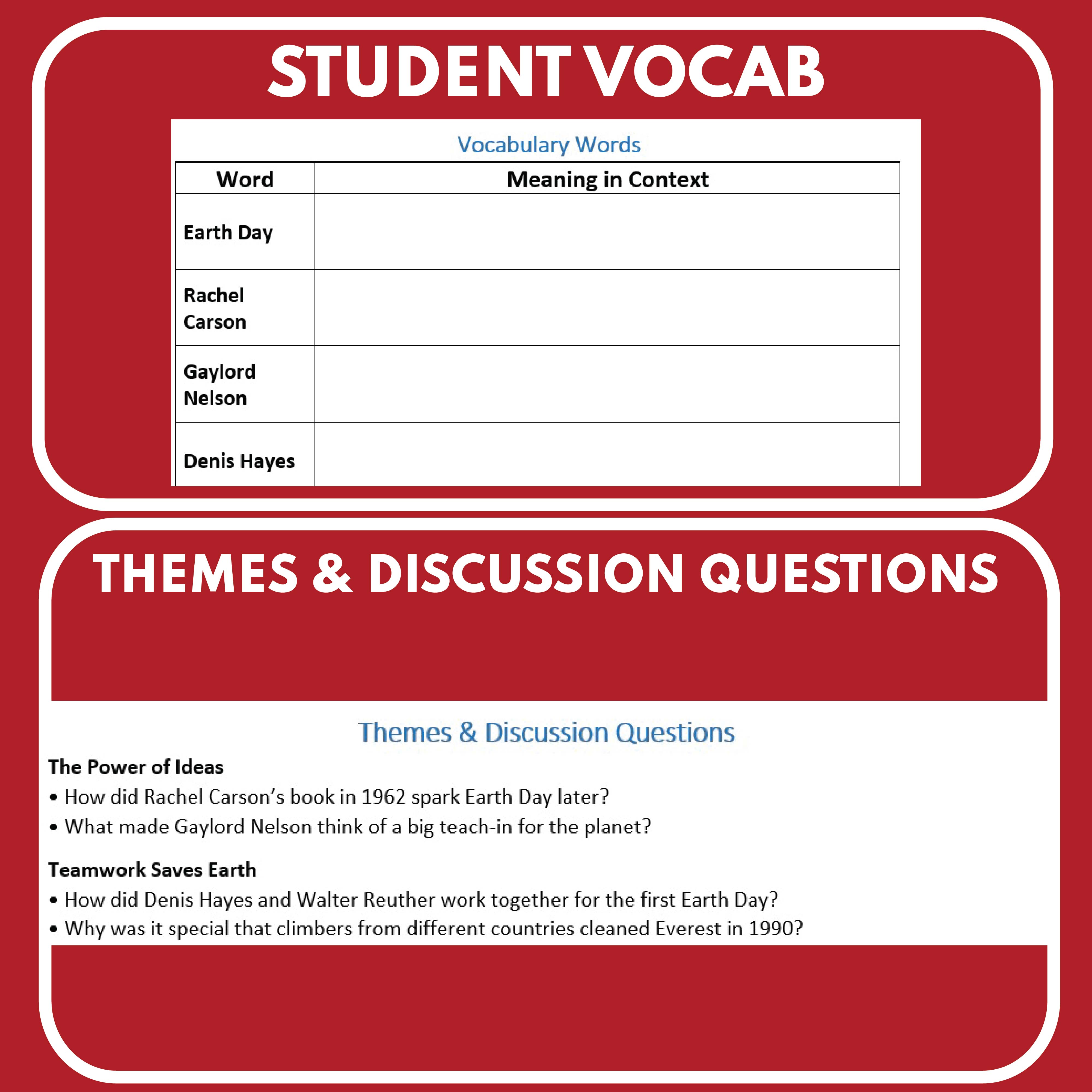 Earth Day Readers Theater Script | Free Printable Earth Day Activity ...