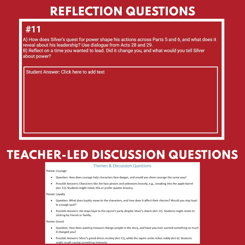 Treasure Island Reader's Theater Script for Grades 6-12 – Reader's ...