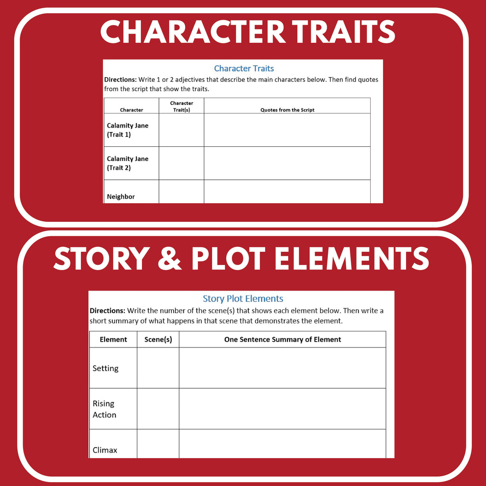 Calamity Jane Readers Theater Script | American Tall Tales – Reader's ...