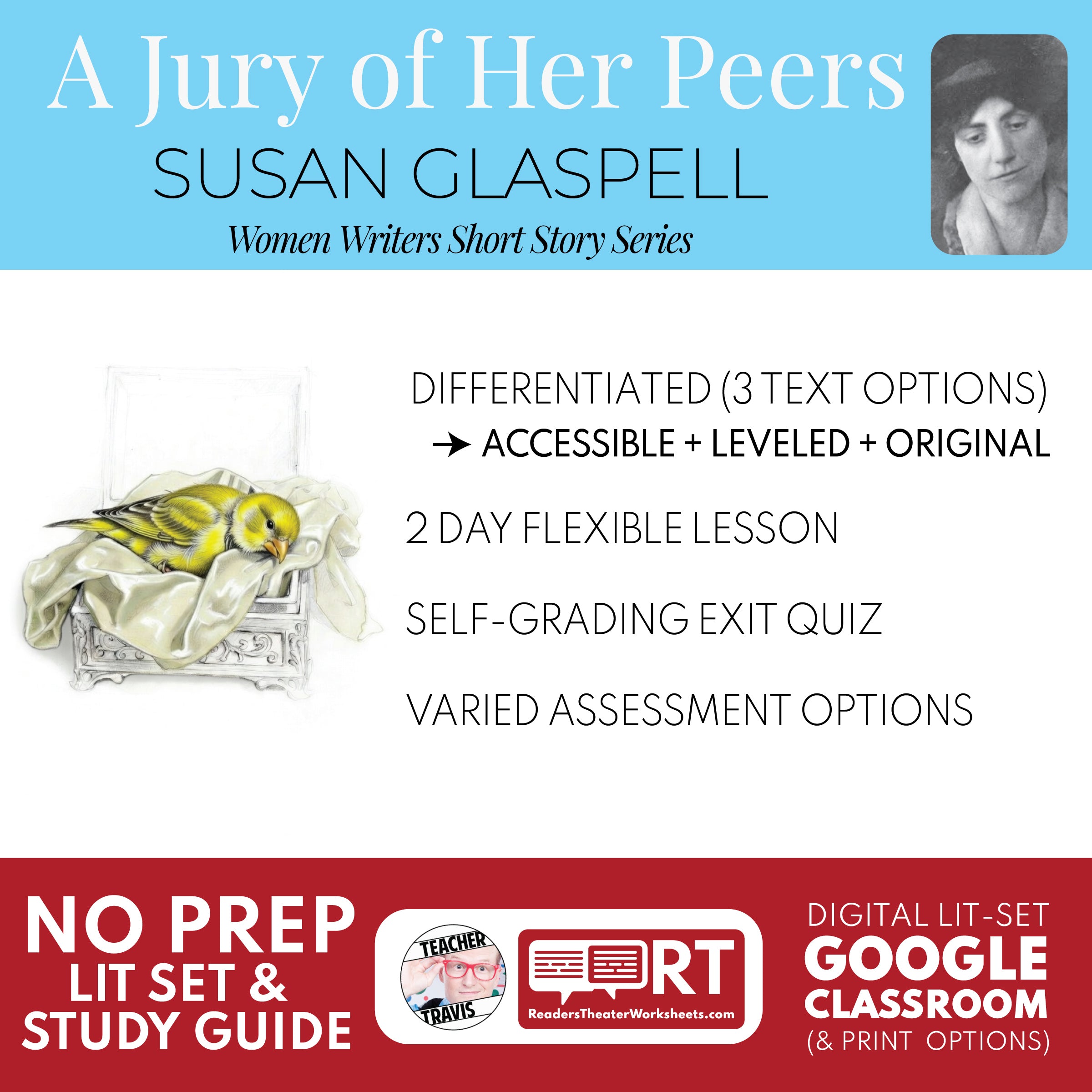 A Jury of Her Peers Differentiated Study Guide & Analysis Questions ...
