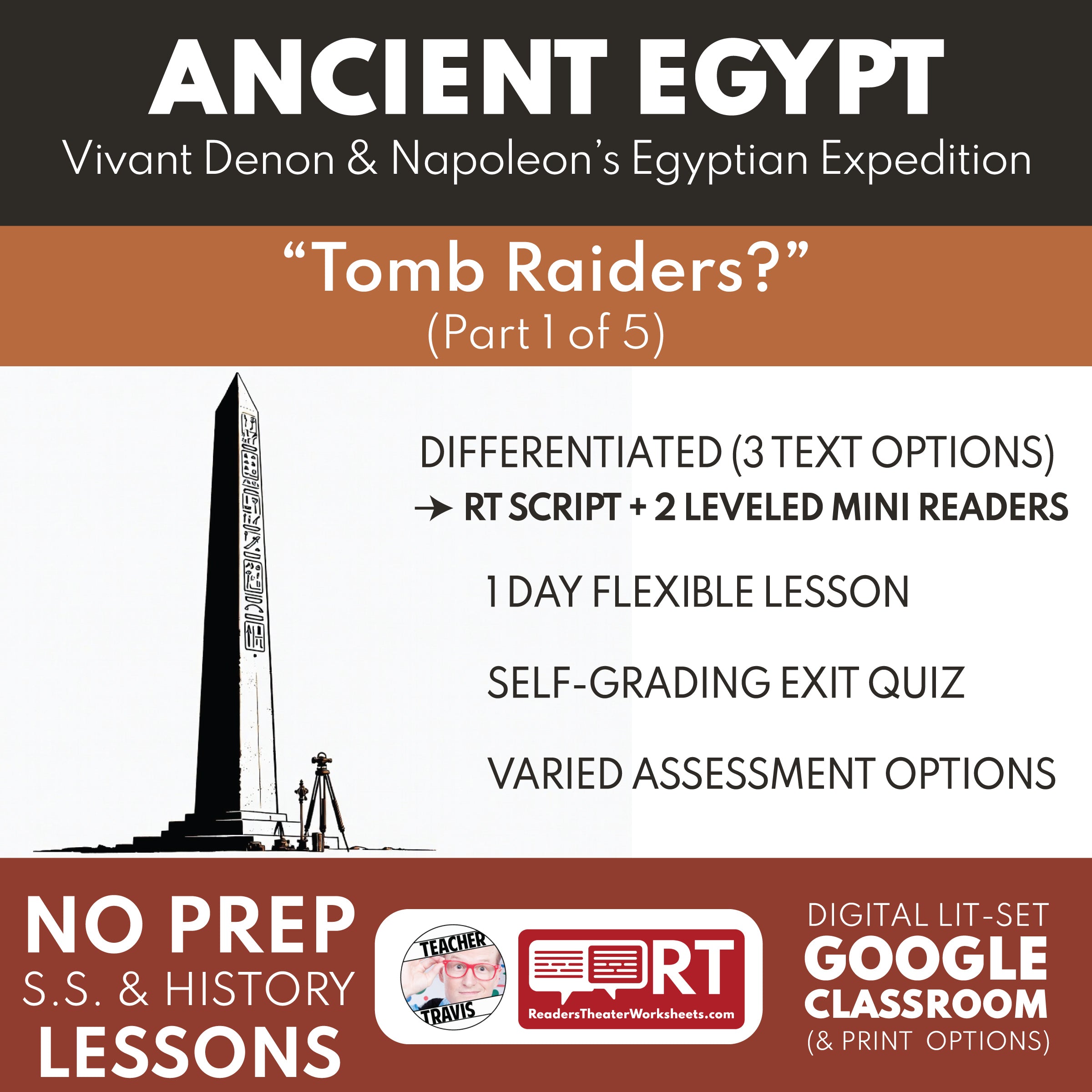 Vivant Denon and Napoleon’s Egyptian Expedition Mini Reader + Reader’s ...