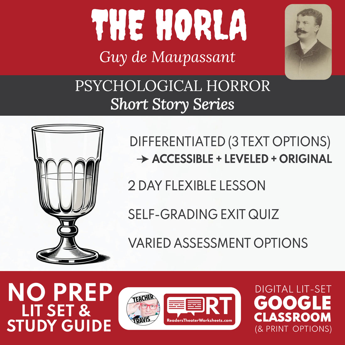 The Horla Differentiated Short Story Study Guide & Analysis | Guy de ...