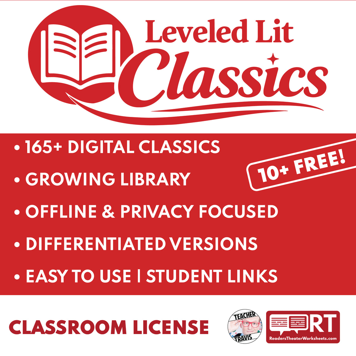 Leveled Lit Classics Library - Classroom License (2026-2027) – Reader's ...