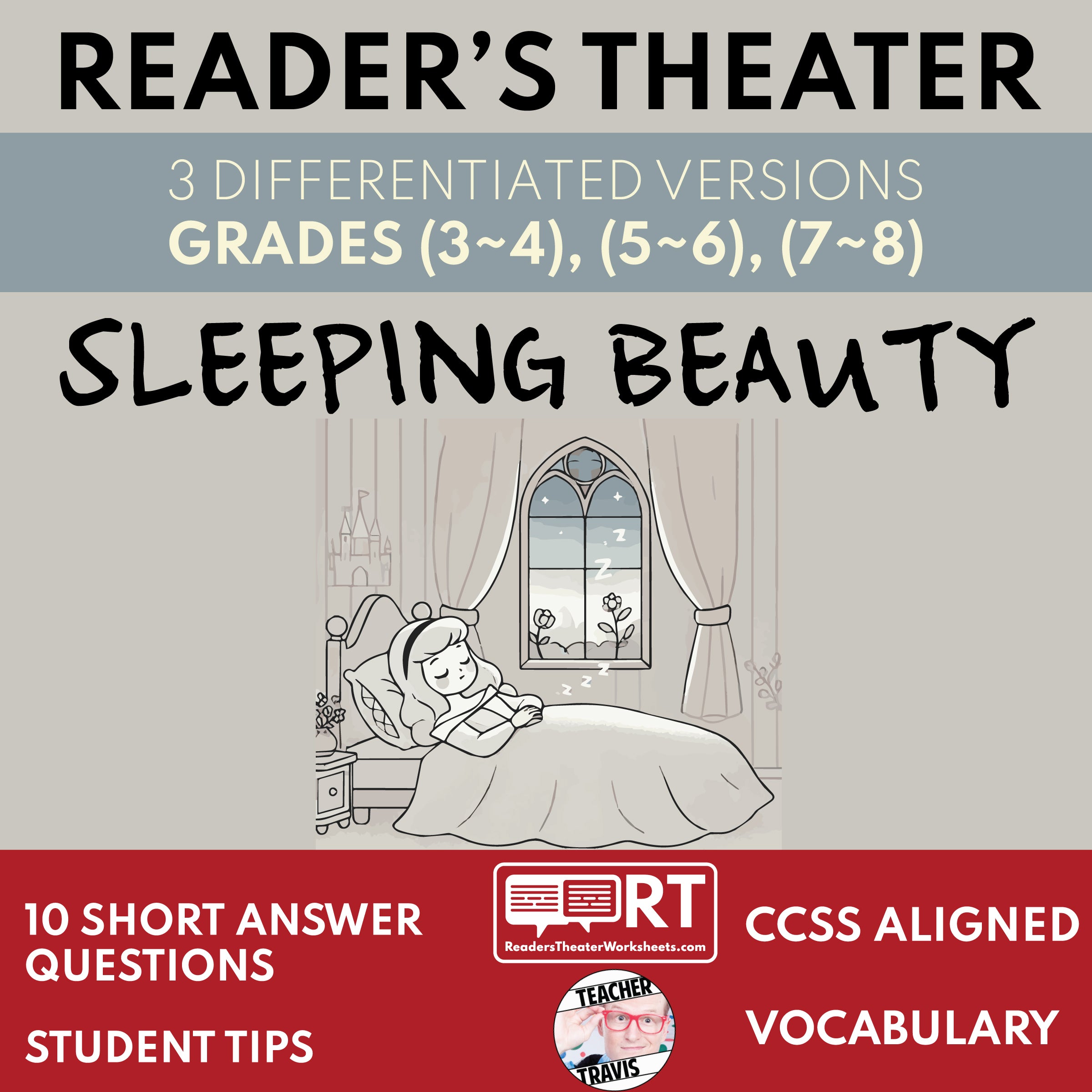 The Sleeping Beauty Reader's Theater Script | Differentiated – Reader's ...